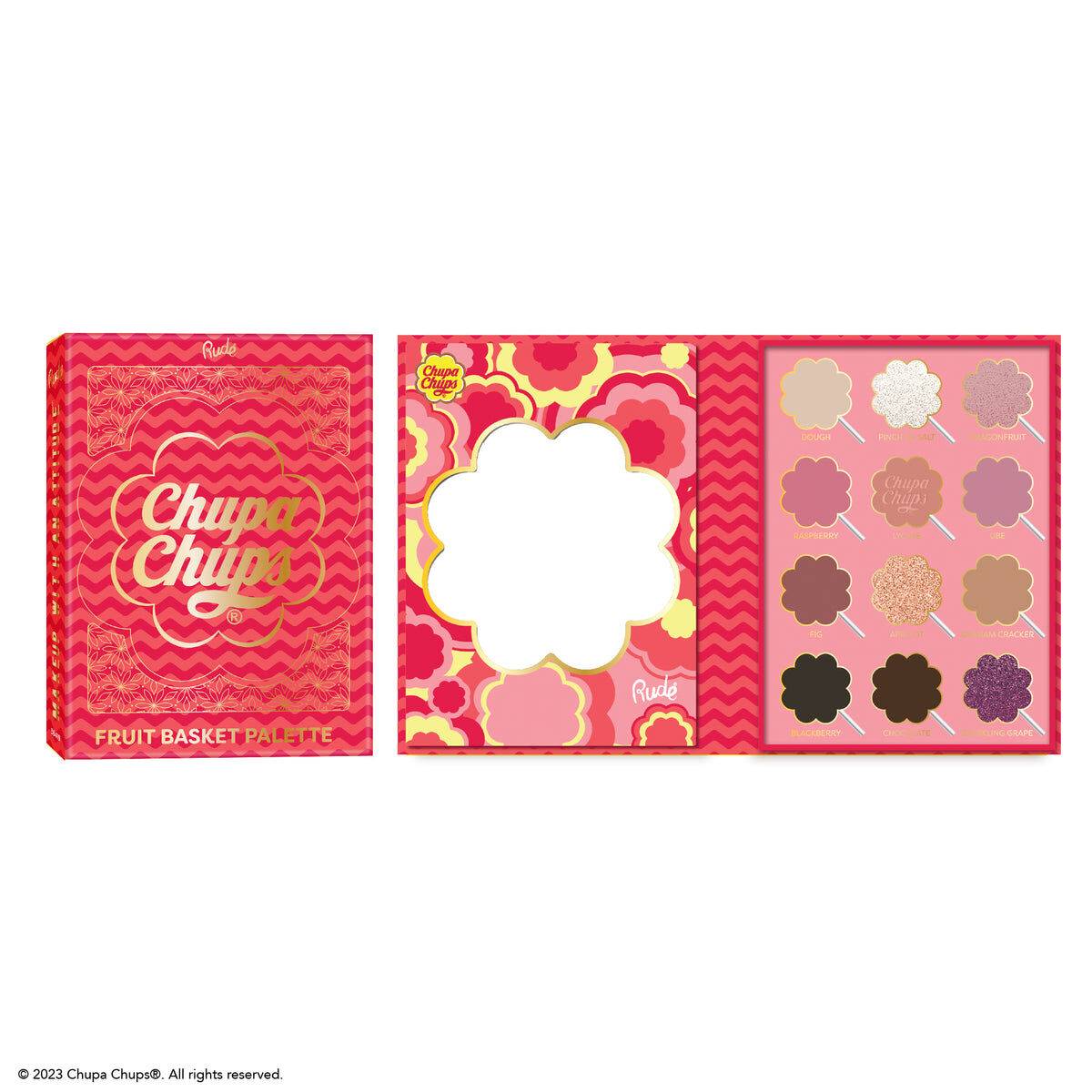 Rude Cosmetics Chupa Chups 12 Color Palette