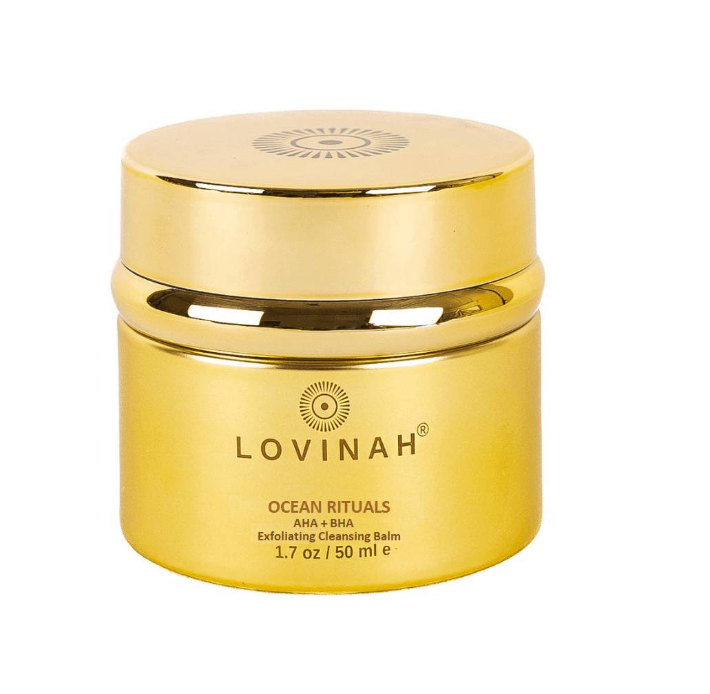 Lovinah Skincare Ocean Rituals AHA & BHA Exfoliating Cleansing Balm