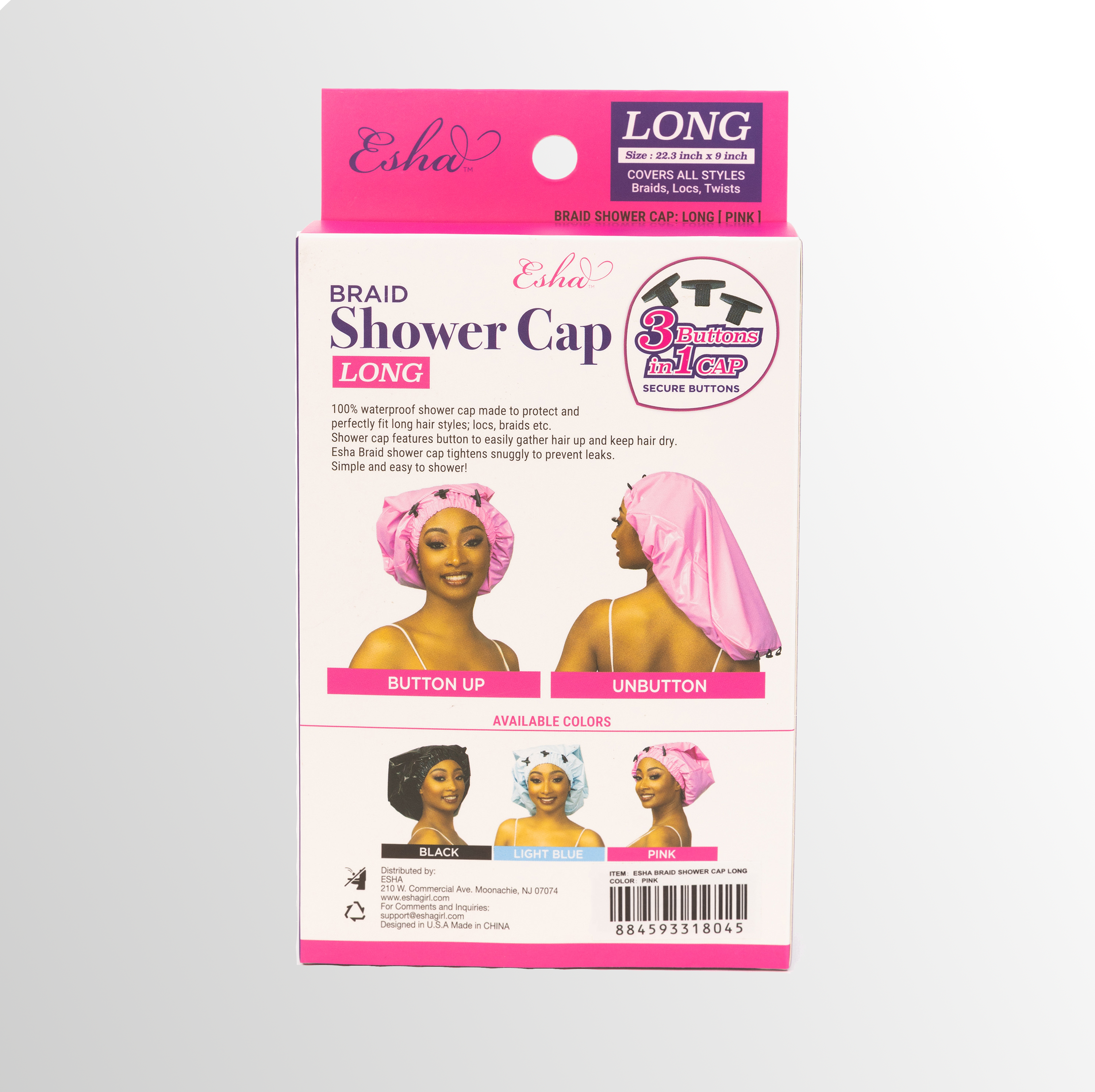 Esha Braid Shower Cap X-Long