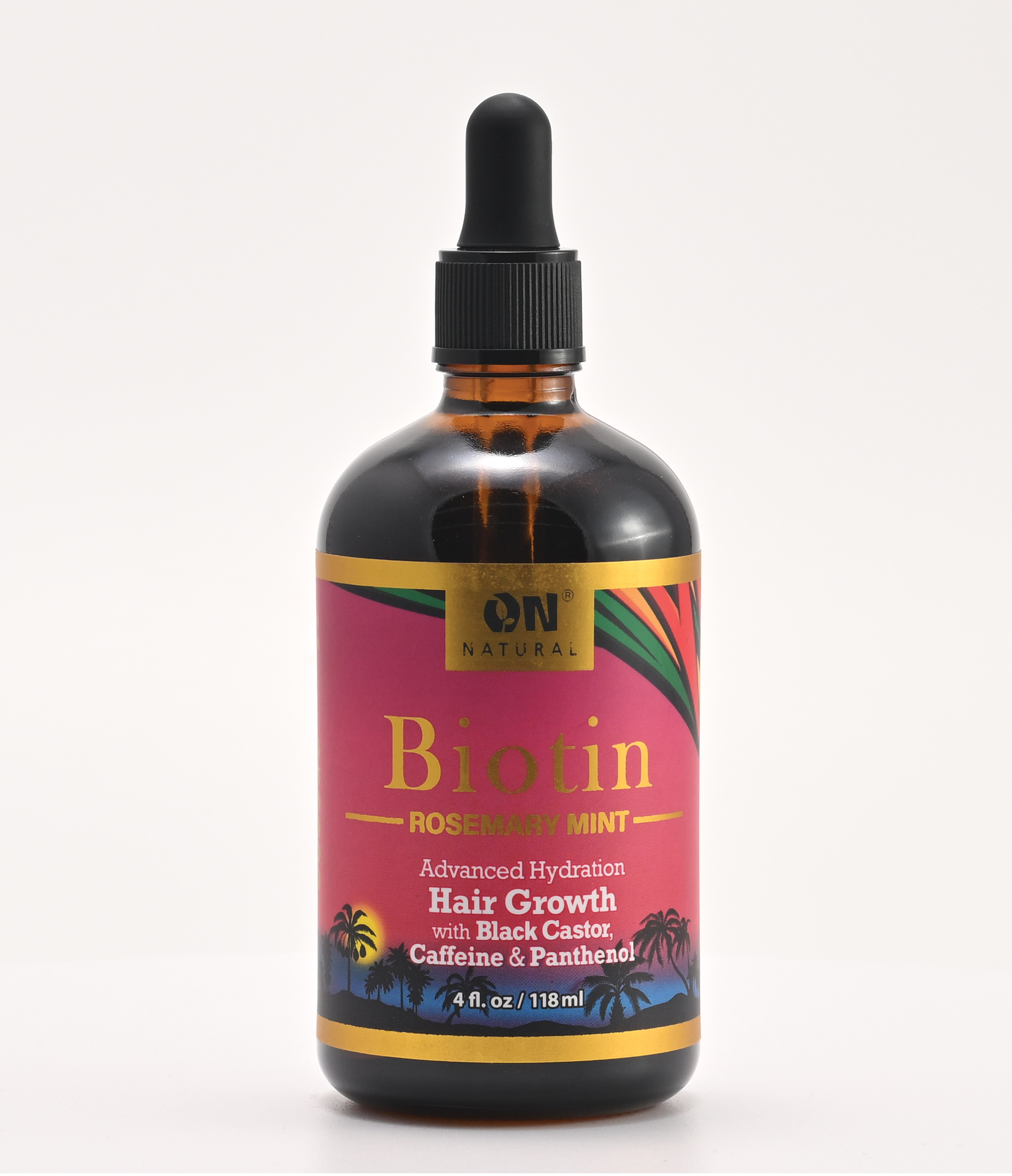 ON Natural Biotin Oil - Rosemary Mint, 4 oz