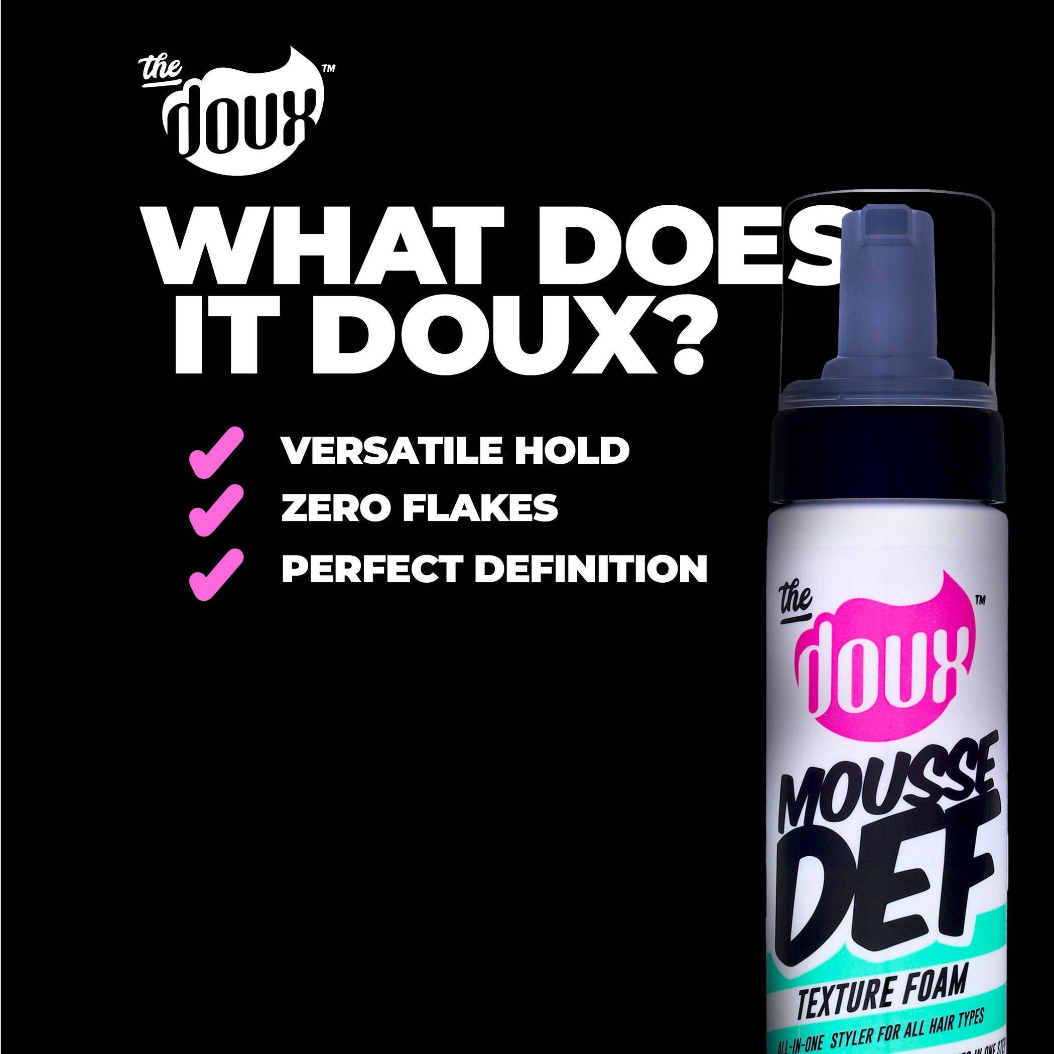 The Doux Mousse Def Texture Foam 7oz