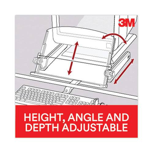 3M Clear In-Line Freestanding Document Holder