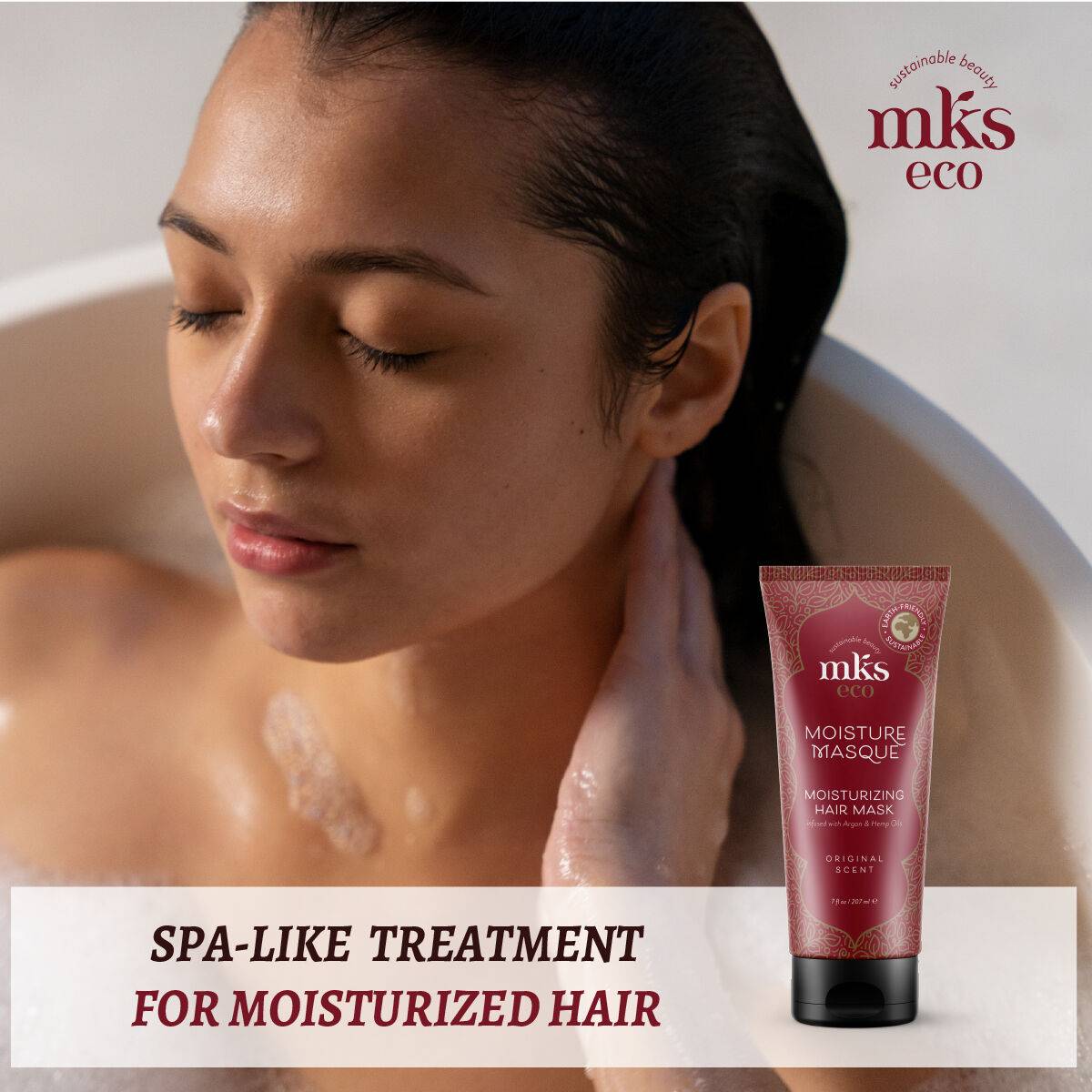 MKS eco Moisture Masque Moisturizing hair Mask Original Scent