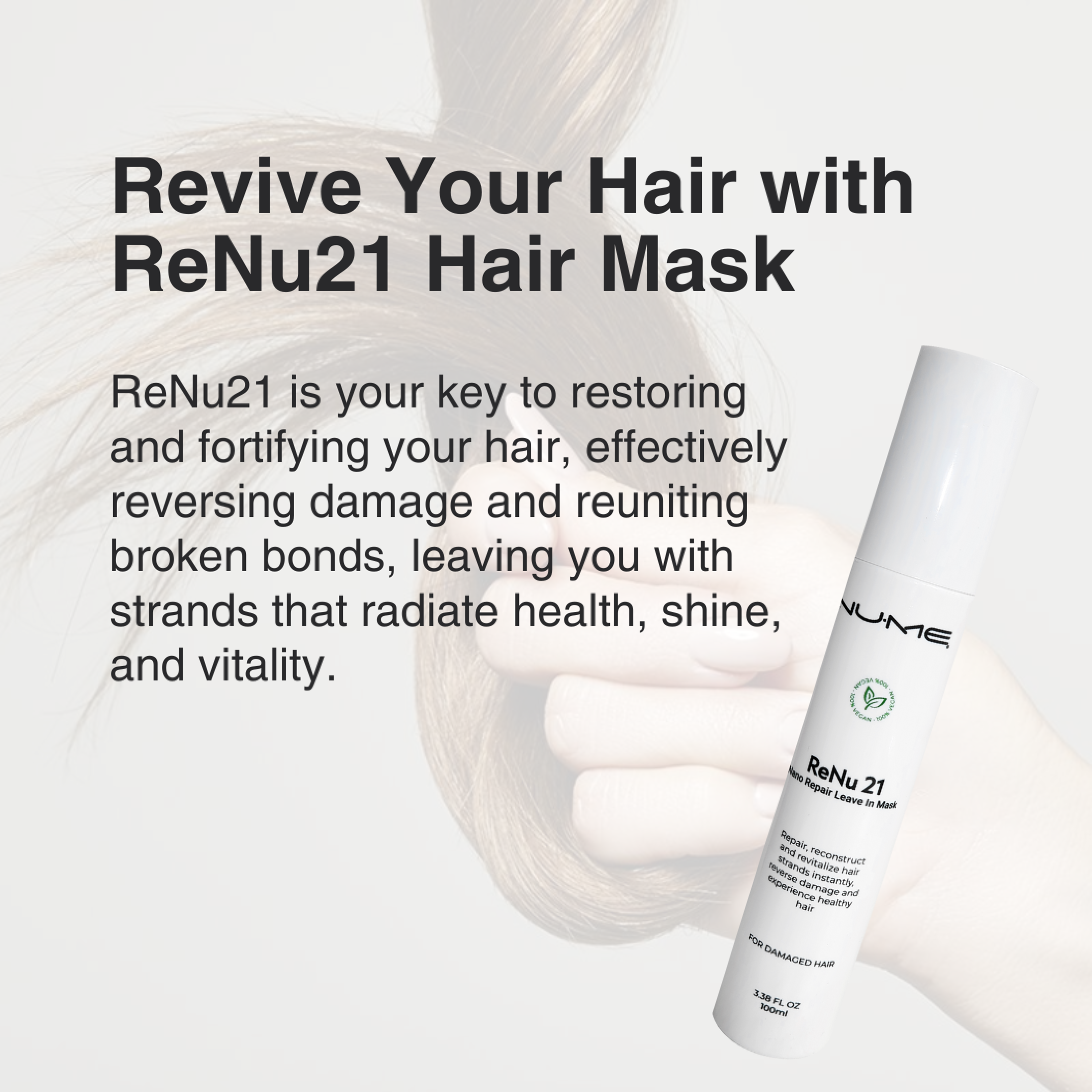 NuMe ReNu21 Nano Repair Leave In Mask