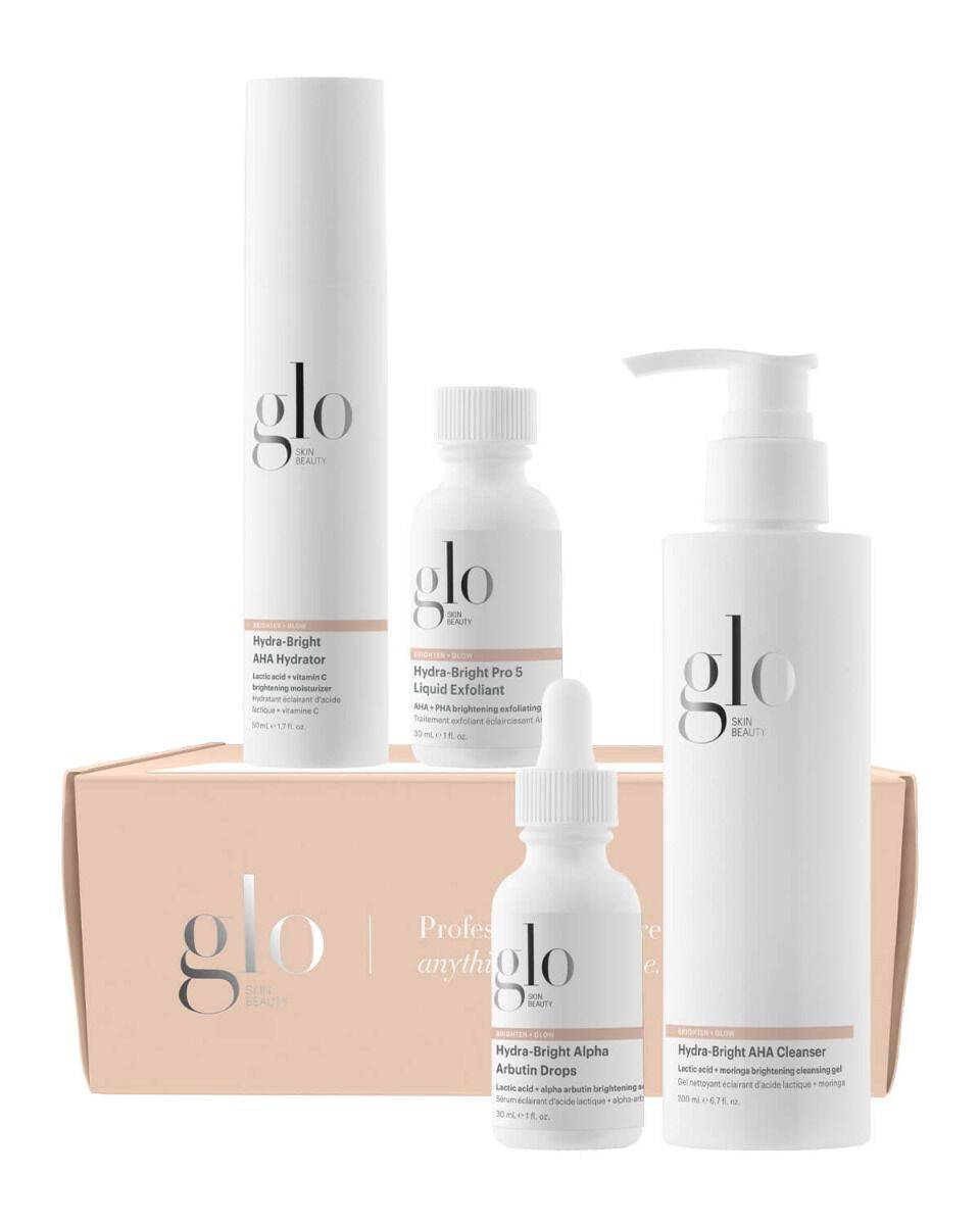 Glo Skin Beauty Brighten + Glow Brighten + Glow Elevated Essentials Set