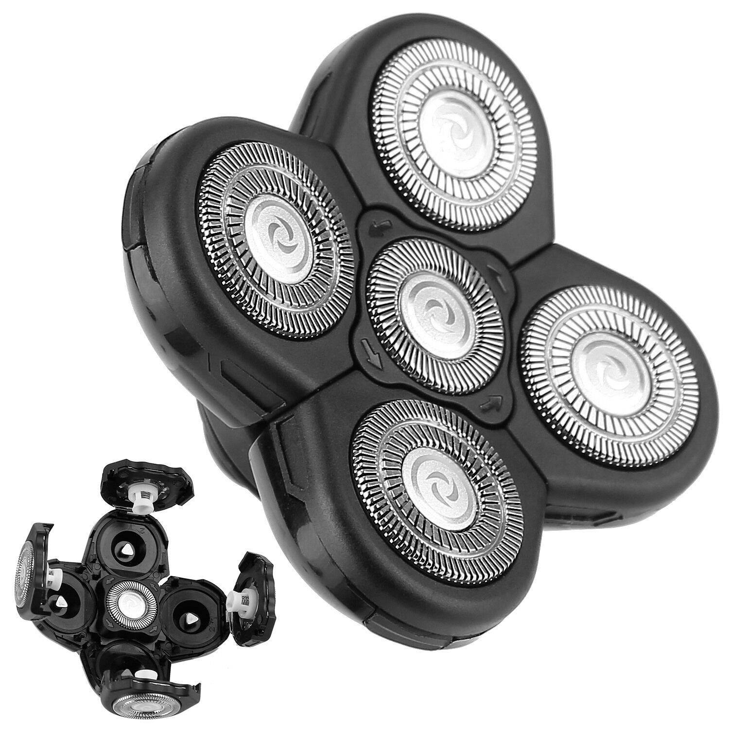 Edge Collections Men Electric Shaver Replacement Blade 5 Heads Beard Cutter Shaver Head