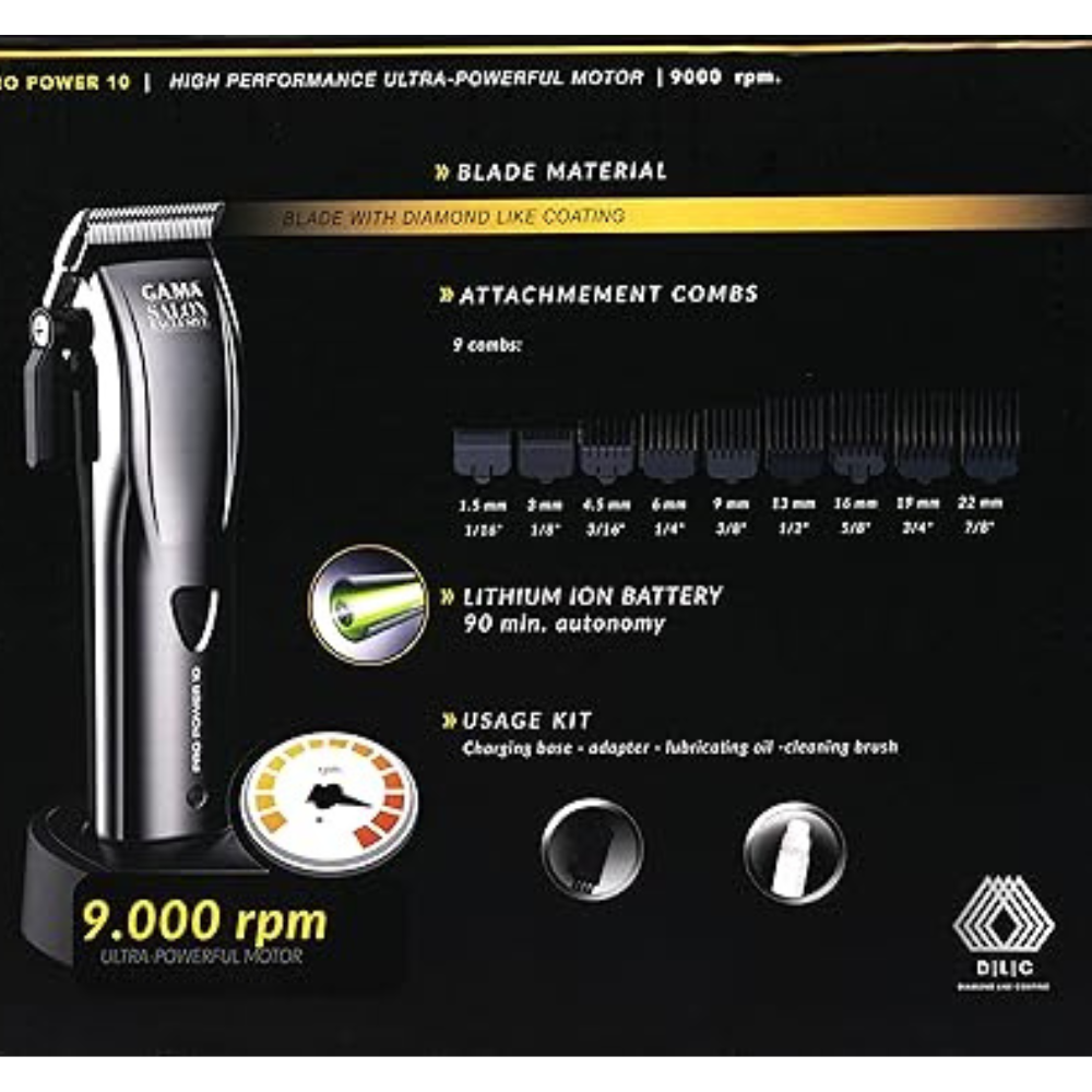GA.MA Italy Professional Clipper Pro Power 10