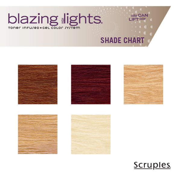 Scruples Blazing Highlights Toner Infused Gel Color System