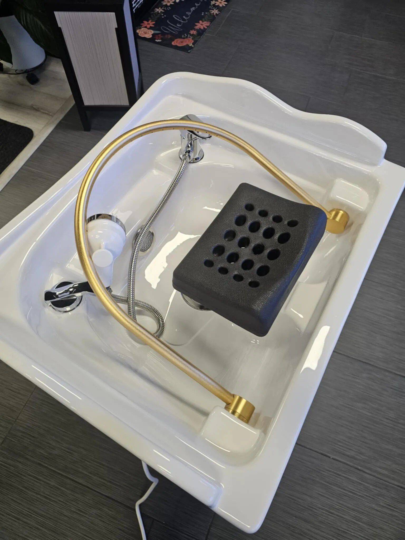 NcLux Head Spa Equipment White Portable Japanese Head Spa - No Plumbing ...