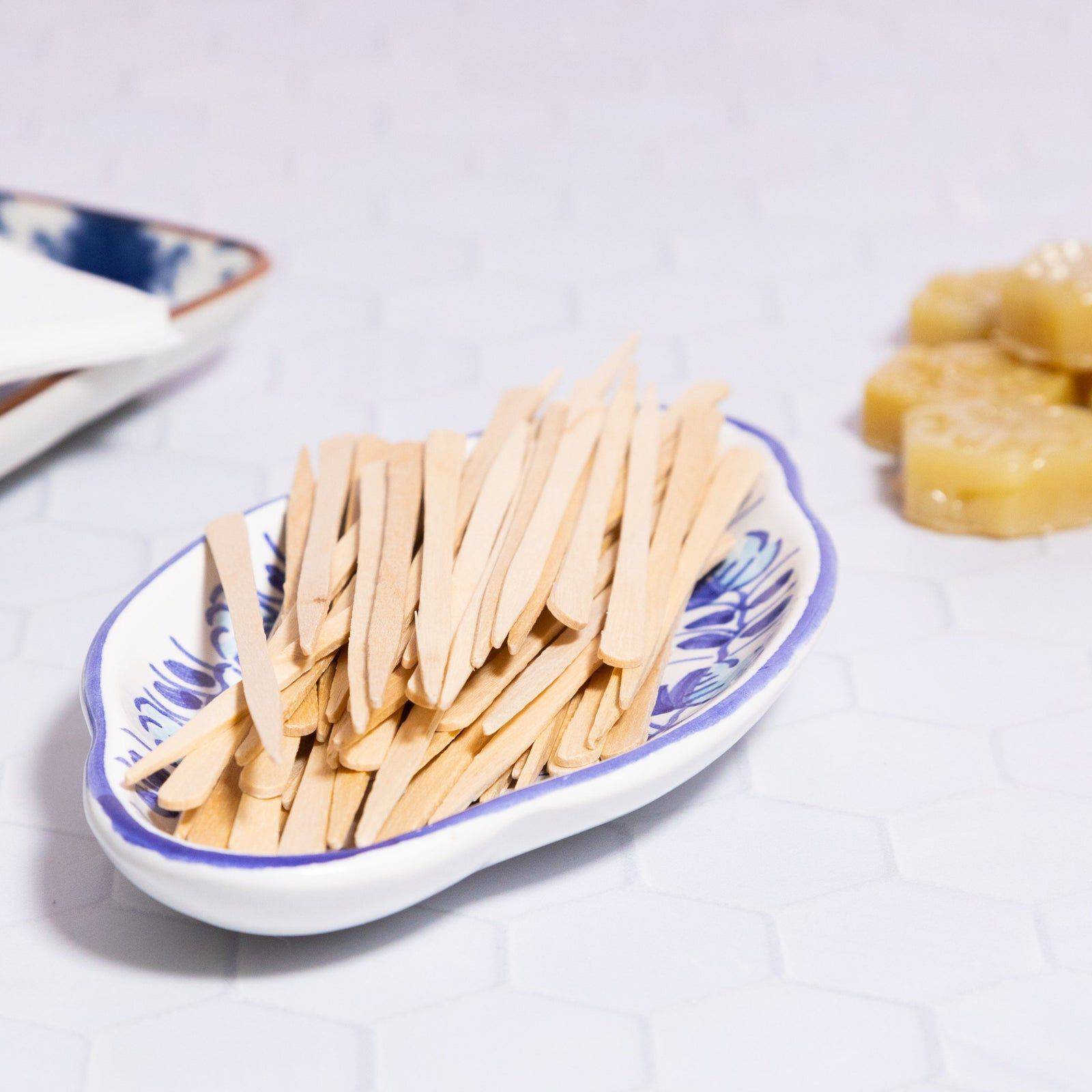 Honeycomb Wax Company Eyebrow Wax Applicator Sticks