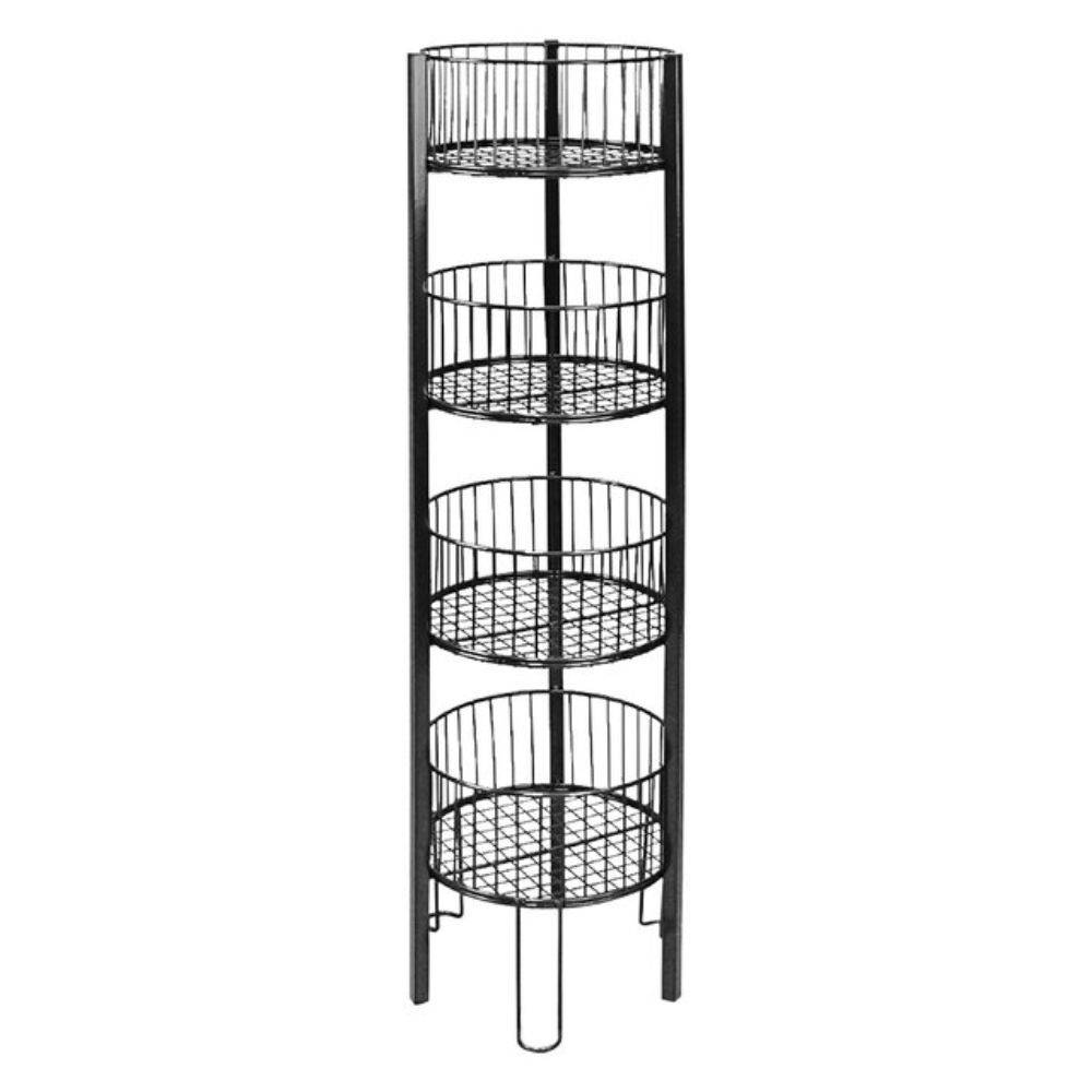 Specialty Store Services 4-Tier Circular Bin Display
