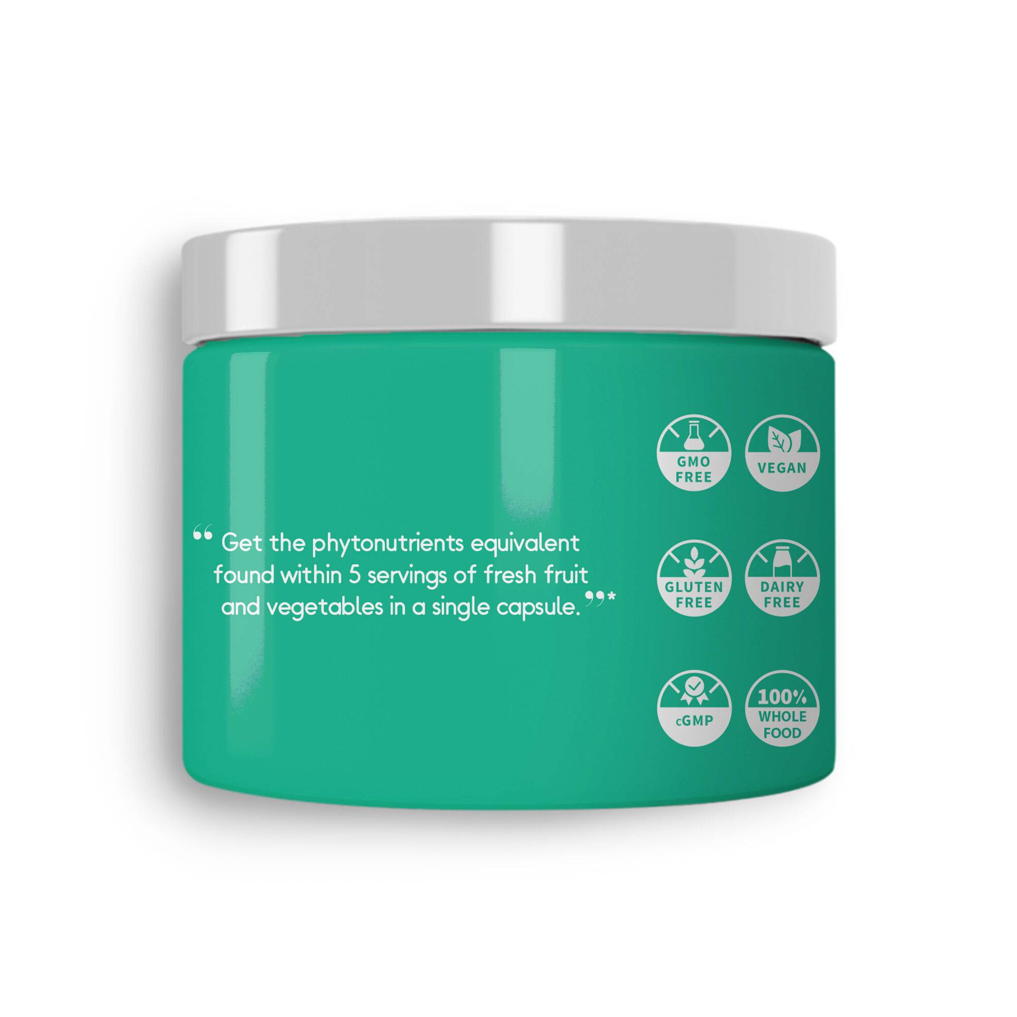 Codeage Instantfood Five a Day 15 Fruits & Vegetables All-In-One Capsule