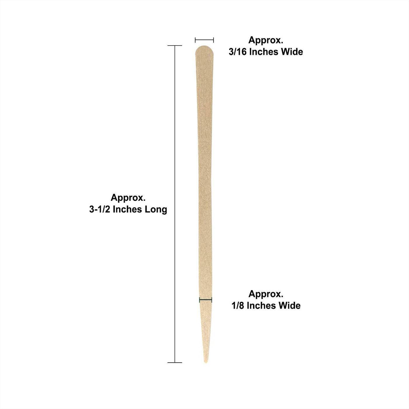 Honeycomb Wax Company Eyebrow Wax Applicator Sticks