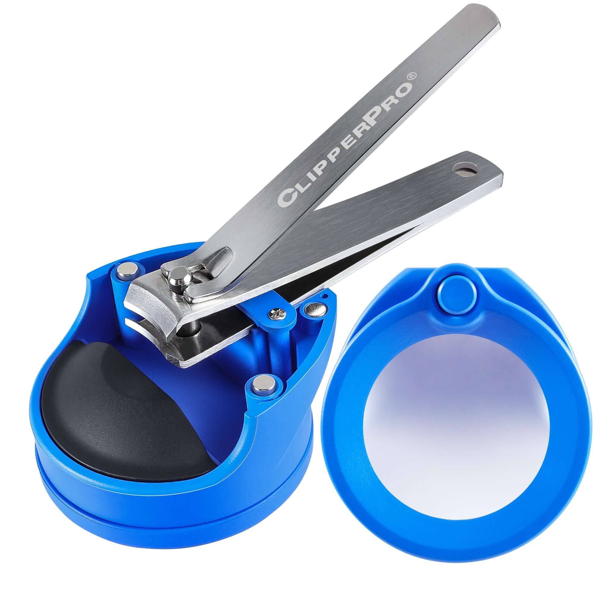 ClipperPro Fingernail Trimmer with 4x Magnifier and LED Illumination