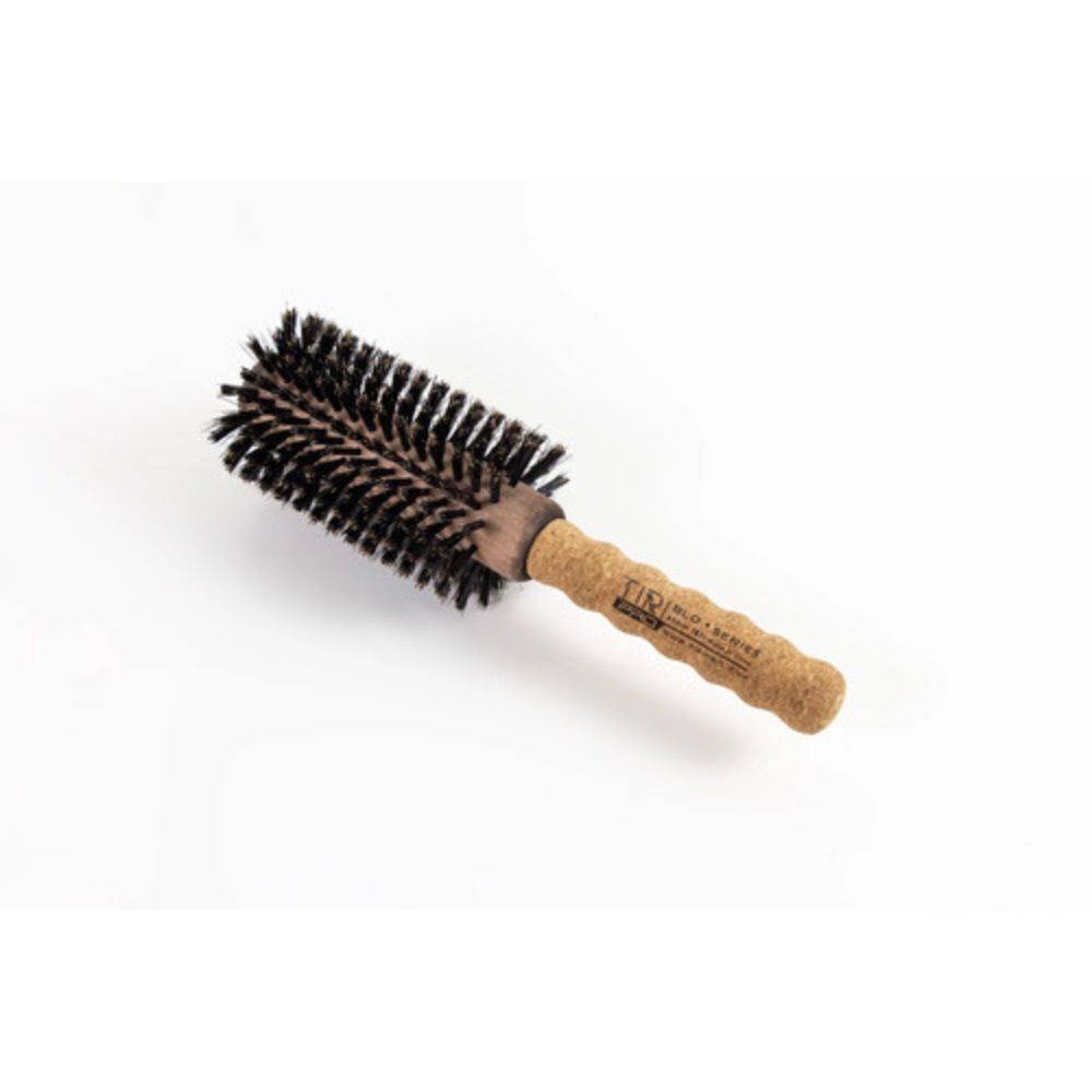 Tiri Pro Cork Handle 65mm Round Professional Boar Bristle Brush