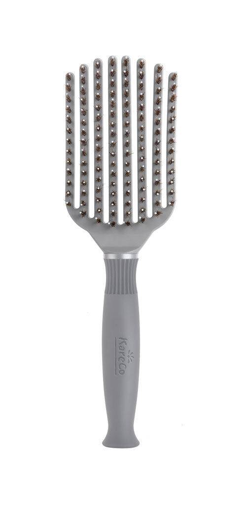 KareCo Tangle Buster Styler Brush - Gray