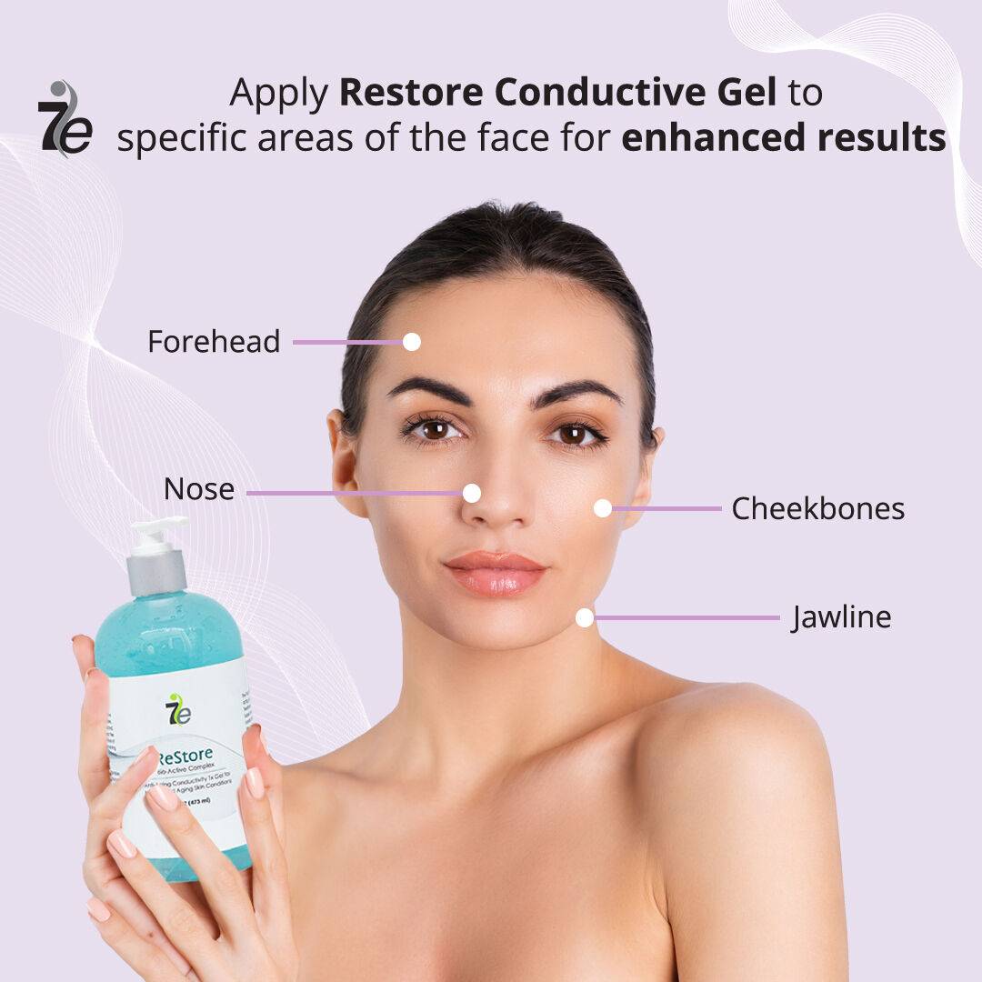 Myolift ReStore Microcurrent Conductive Gel with Bio-Active Complex 16oz