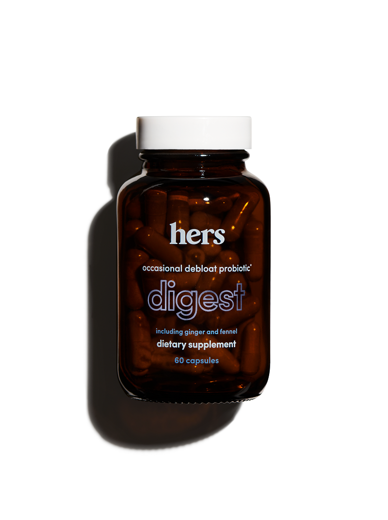 Hers digest debloat women's probiotic supplement 30 ct