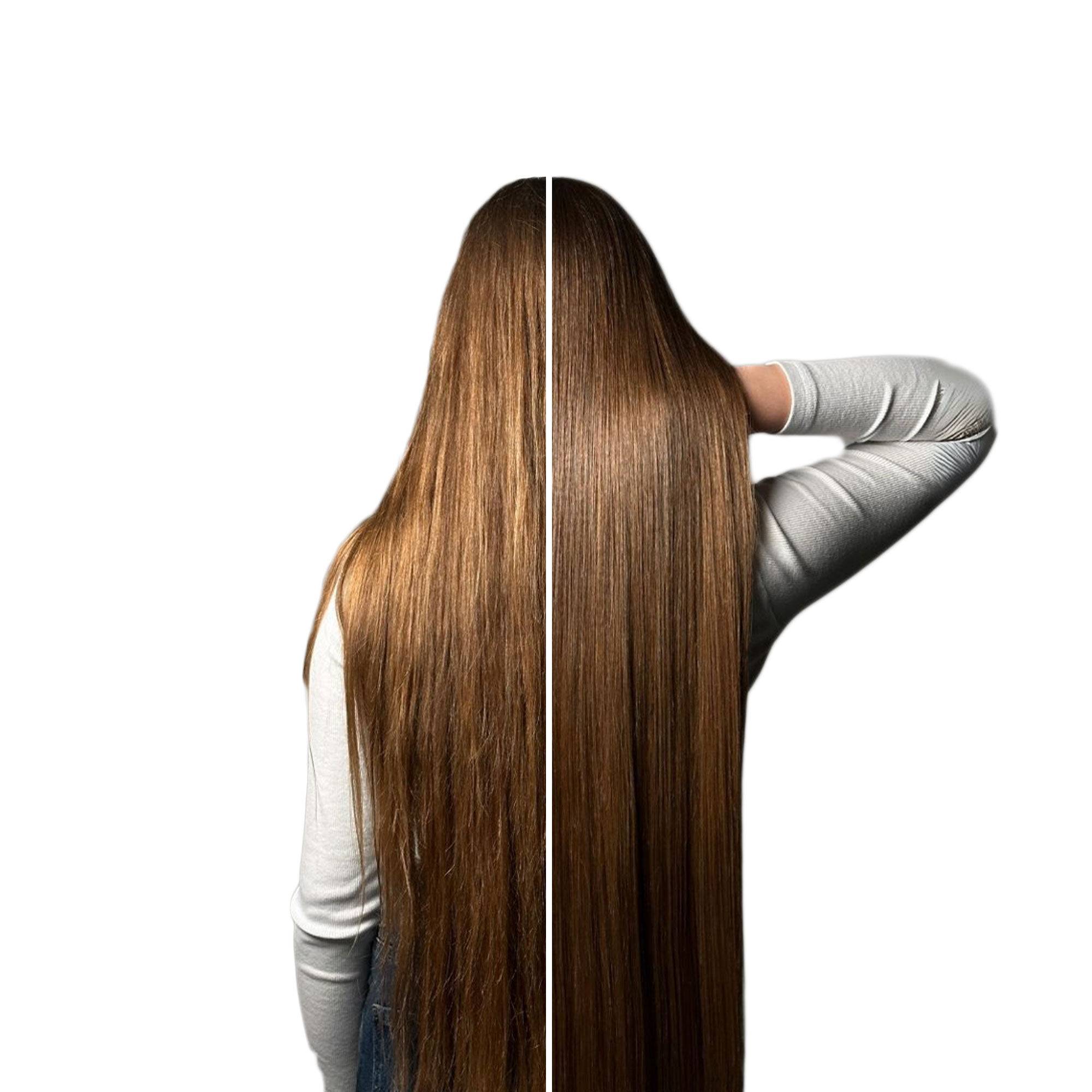 Magic Sleek Hair Straightening Treatment: Organic formaldehyde-free keratin