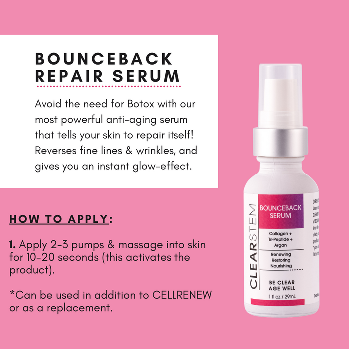 CLEARSTEM Skincare BOUNCEBACK Serum