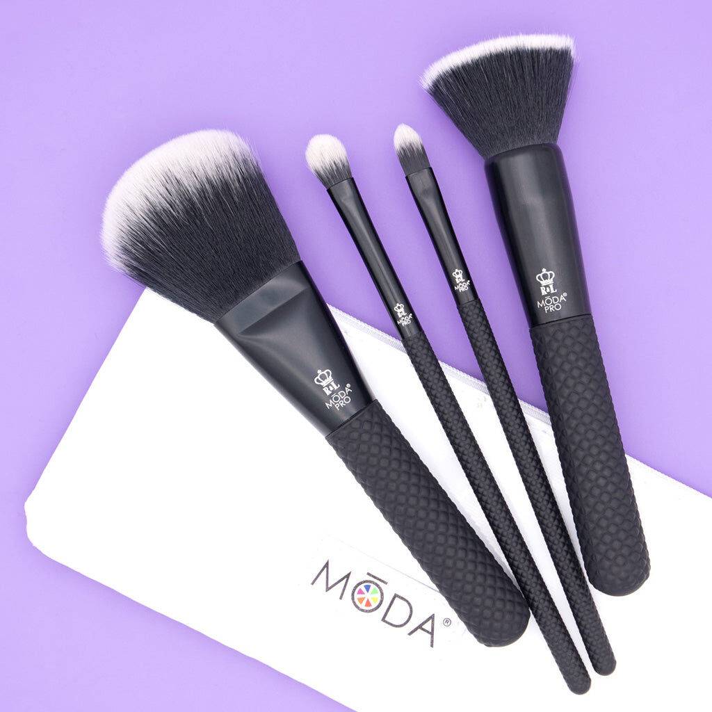 MODA Pro 5pc Complete Makeup Brush Kit