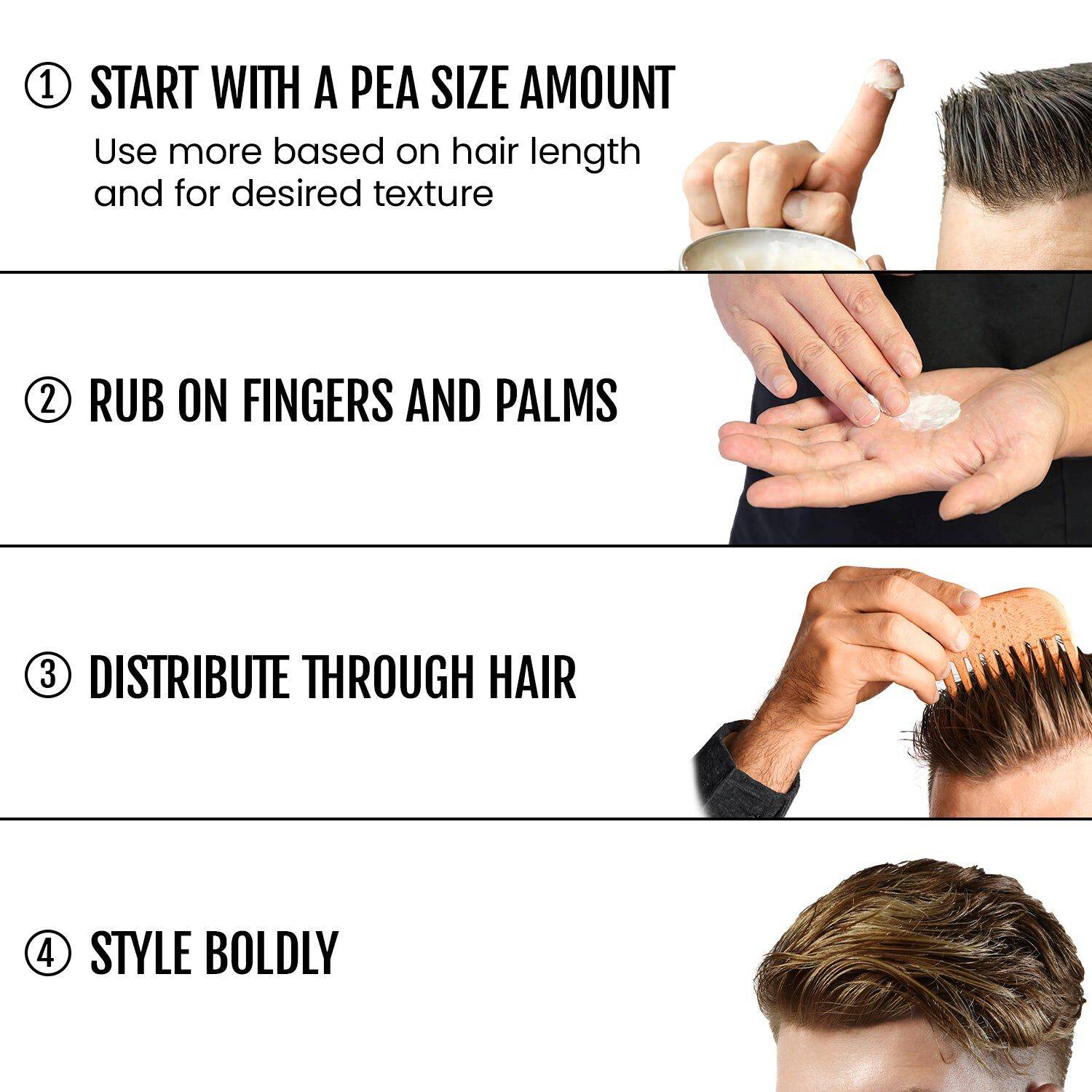 Rascal Deluxe Pomade: Edgars Edge Grooming Cream 3.4oz