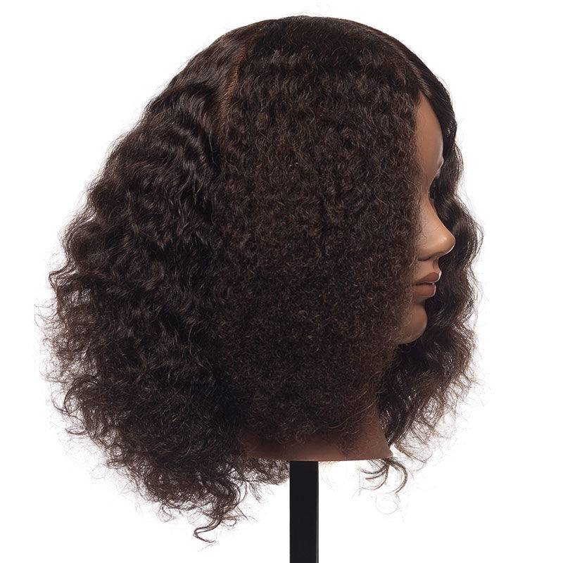 Pivot Point Multi-Texture Quad - 100% Human Textured Hair Mannequin