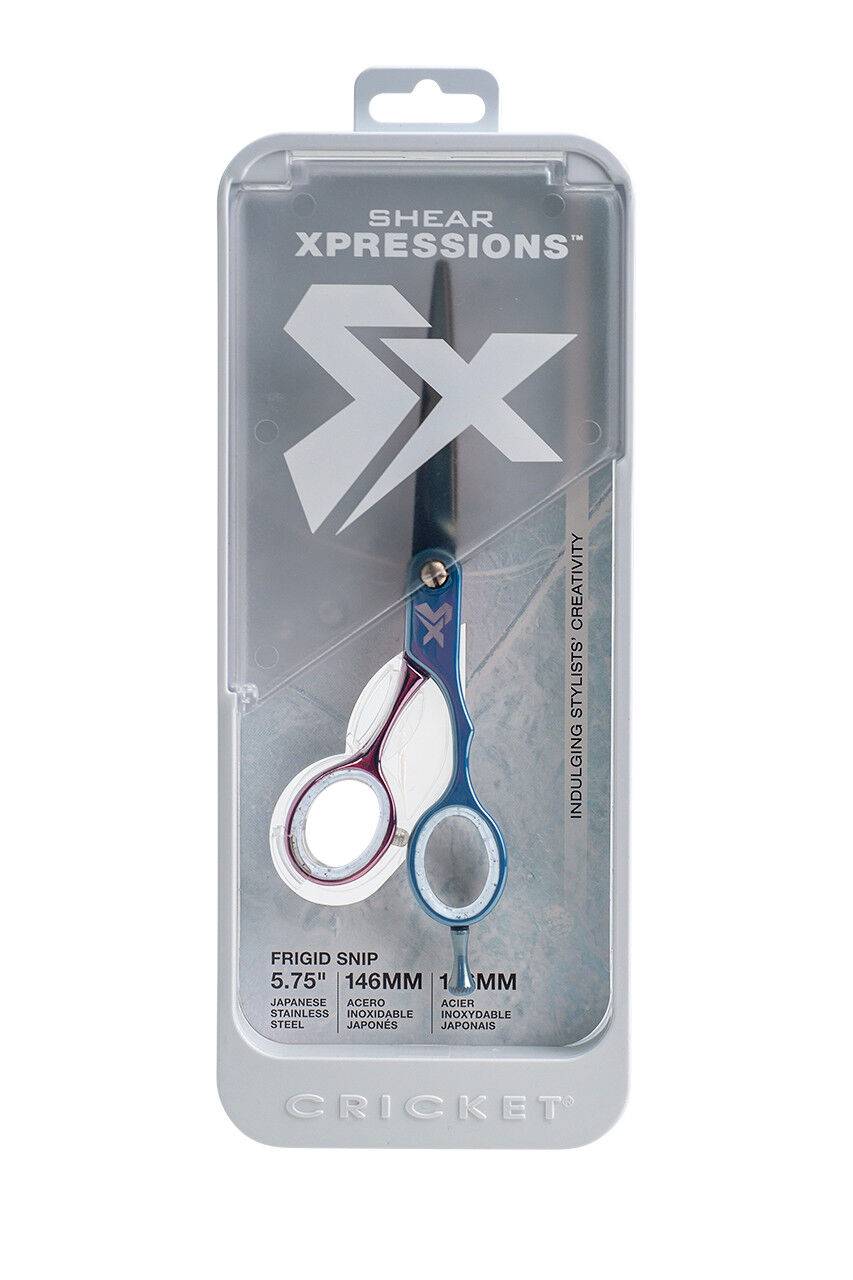 Cricket Shear Xpressions Frigid Snip (Chrome Blue) 5.75" Shear