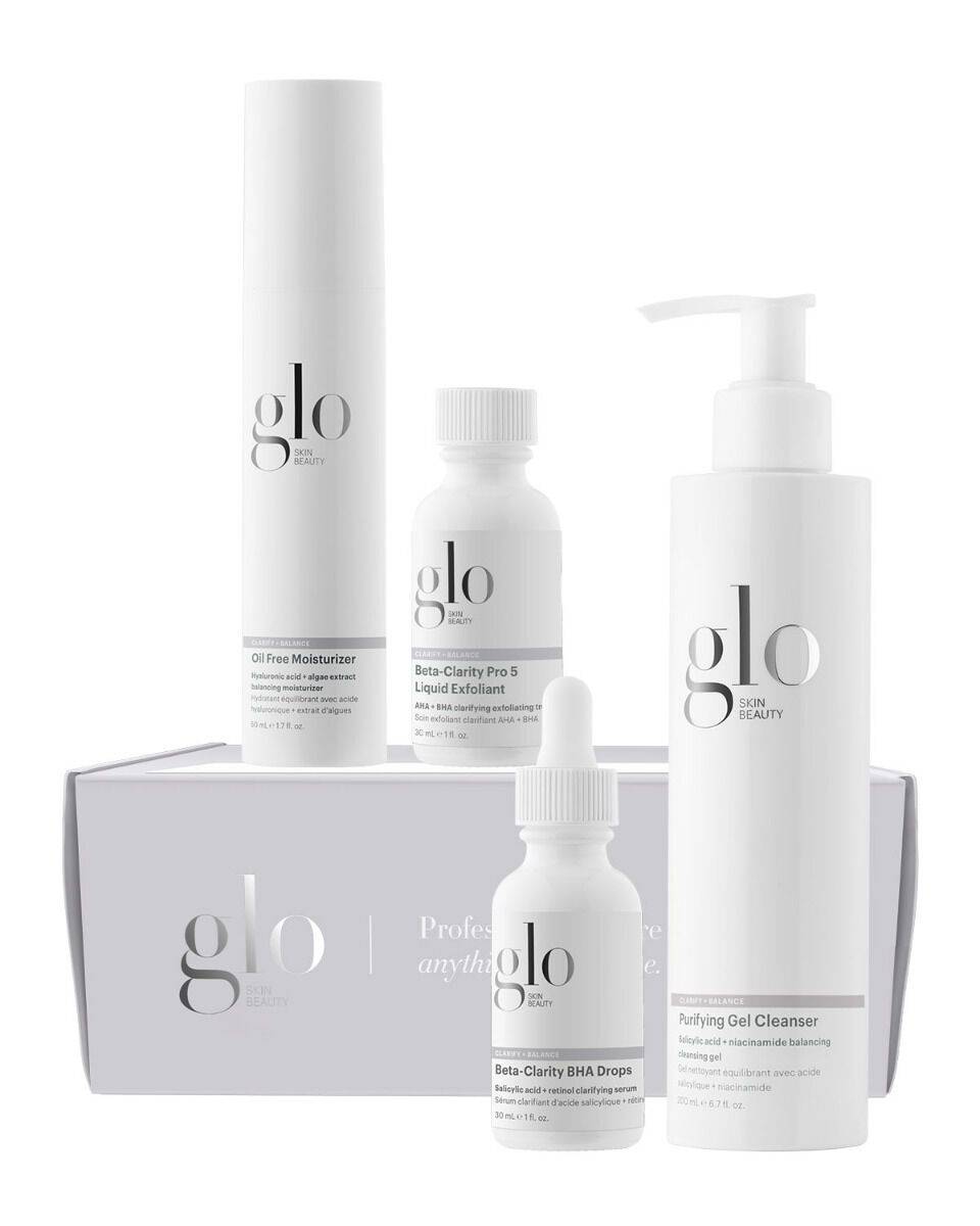 Glo Skin Beauty Clarify + Balance Elevated Essentials Set