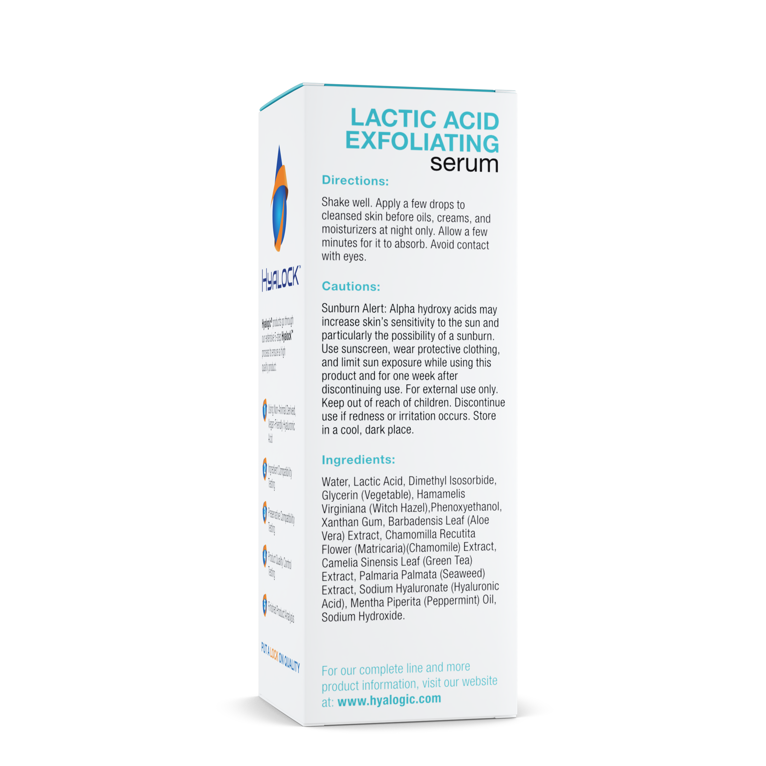 Hyalogic Lactic Acid Exfoliate Serum