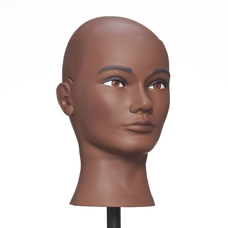 Pivot Point Reusable Headform Small – Dark Tone