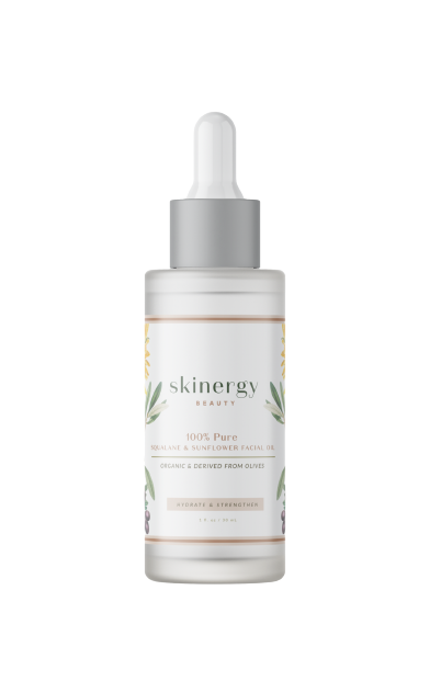 Skinergy Beauty 100% Squalane & Sunflower Seed Facial Oil