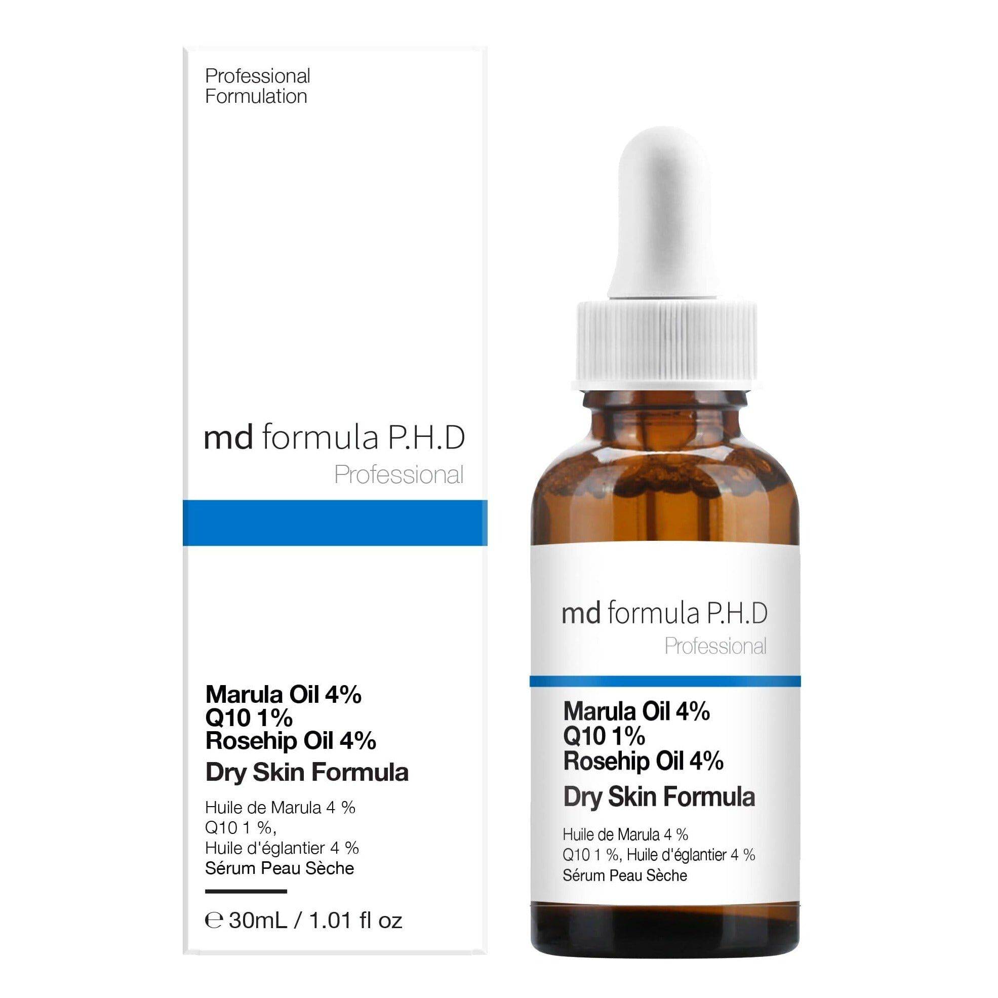 MD Formula MD Formula Dry Skin Serum with Marula Oil, Q10 & Rosehip Oil ...