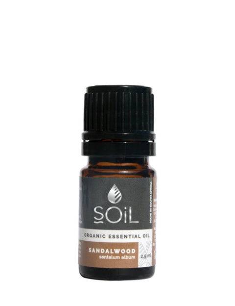 SOiL Organic Aromatherapy & Skincare Organic Sandalwood Essential Oil