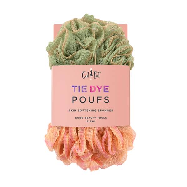 Gal Pal Tie Dye Lush Poufs 2pk