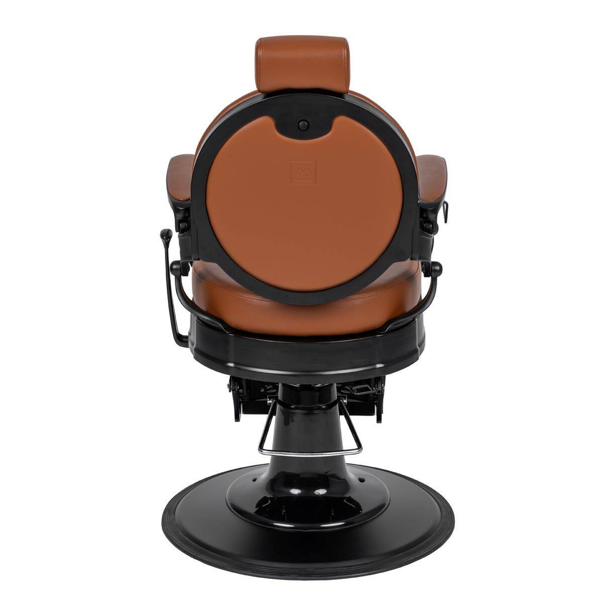 Minerva Beauty Valkyrie Barber Chair in Camel