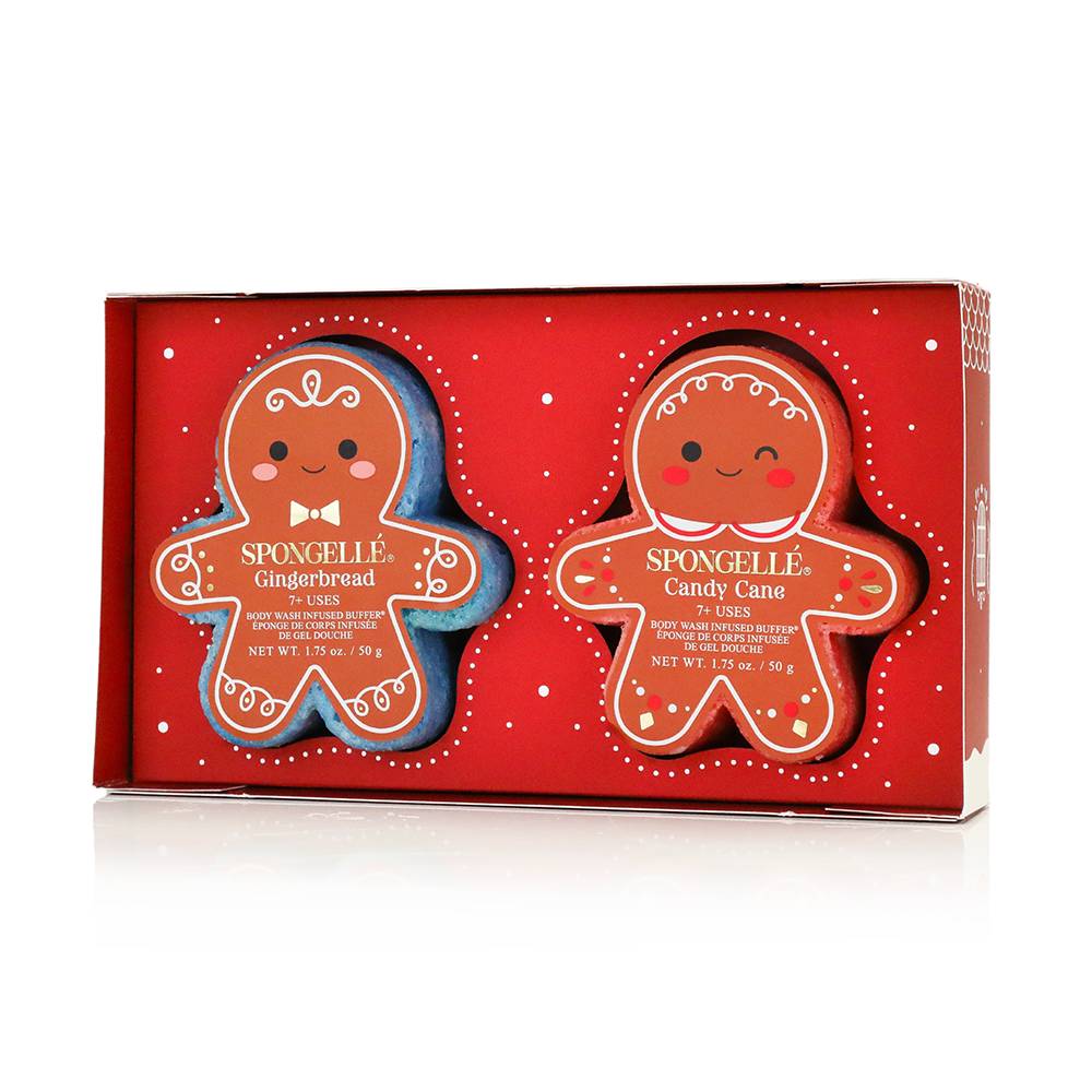 Spongelle 2024 Holiday Gingerbread Gift Set - Sugar & Spice