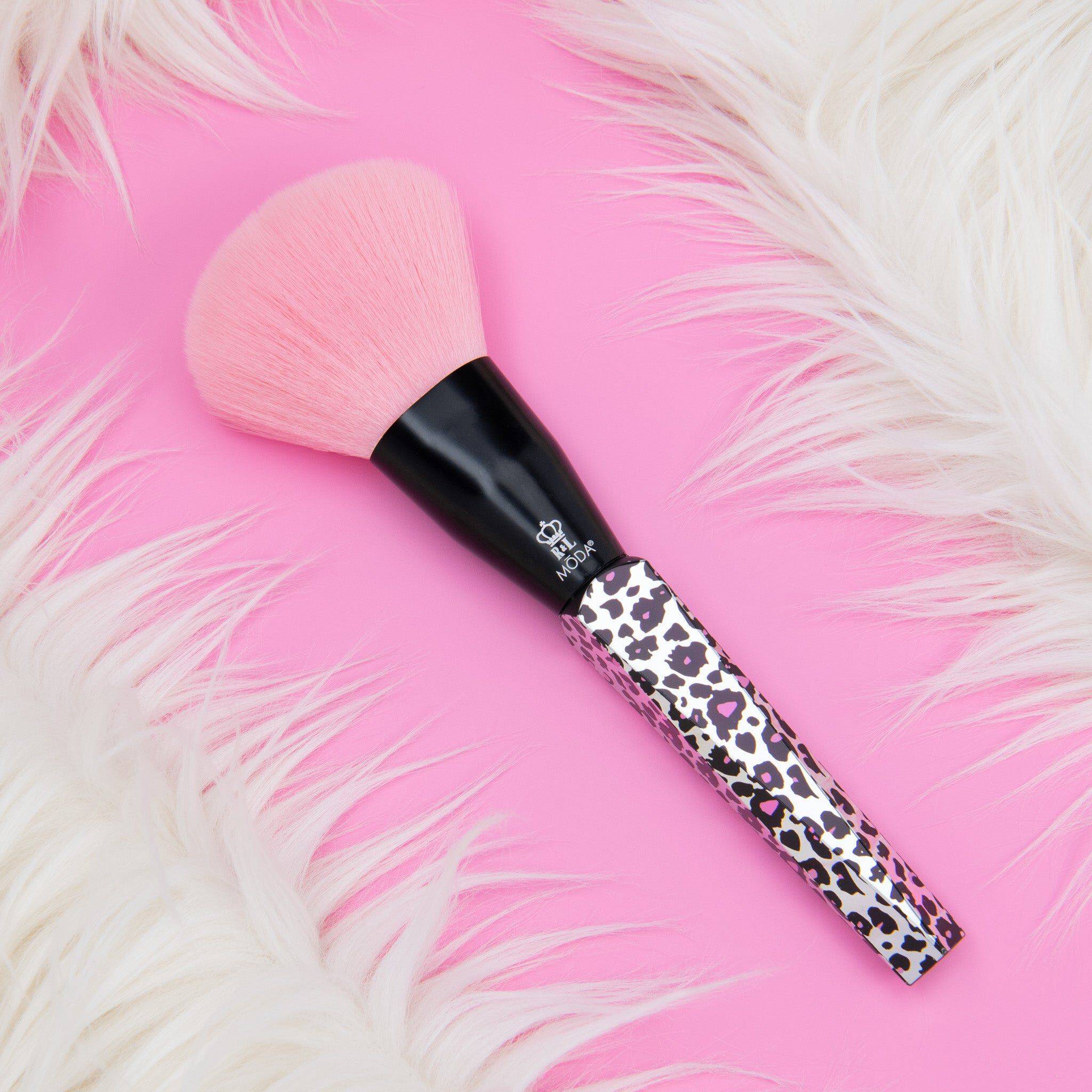 leopard makeup brushes
