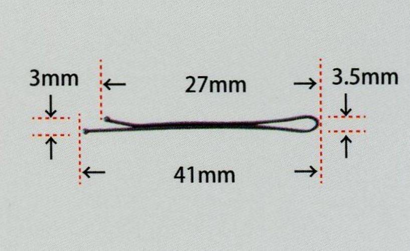 NISHIDA CO., LTD Nishida Hair Pin, Purple