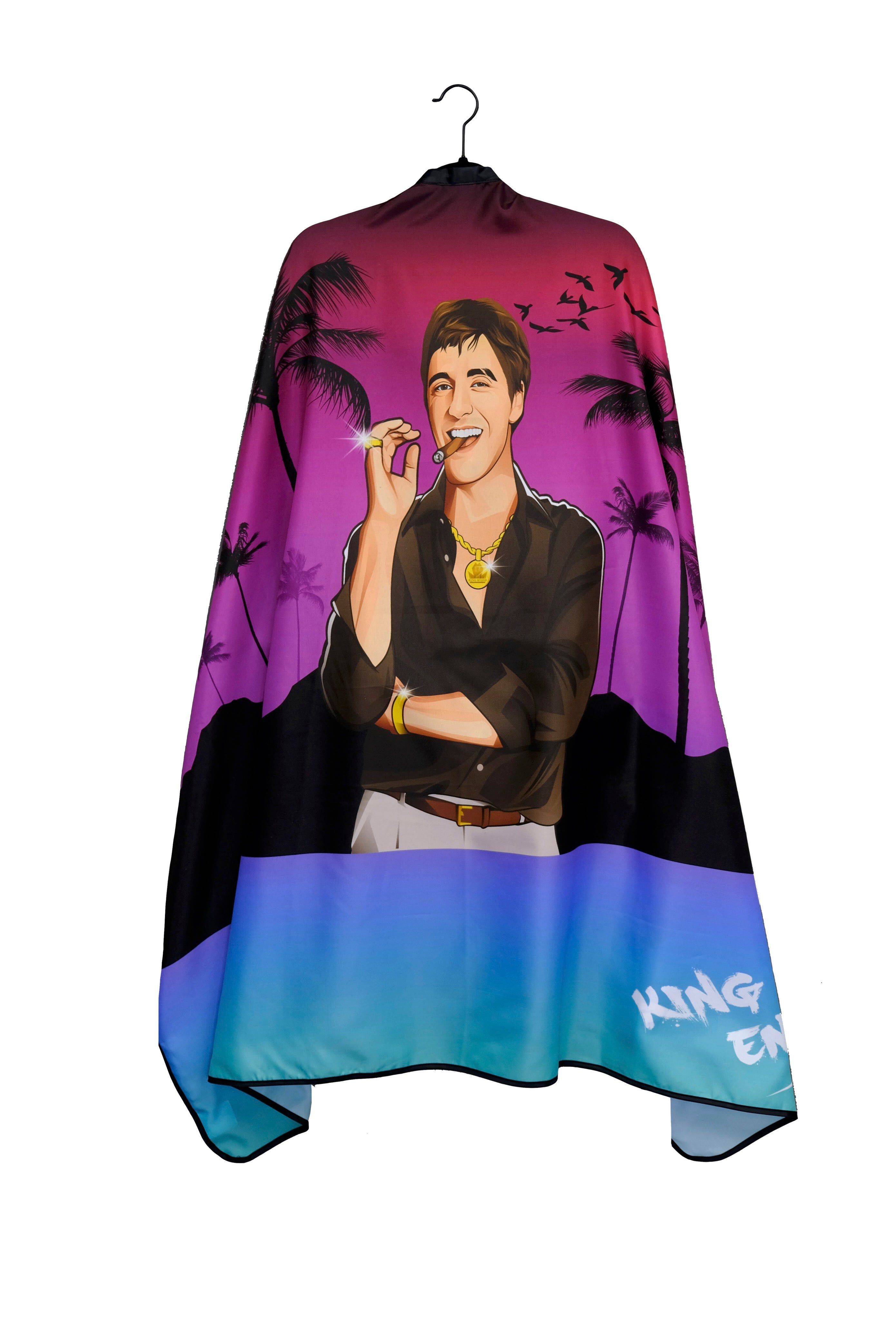 King Midas Empire Midas Montana Scarface Barber Cape