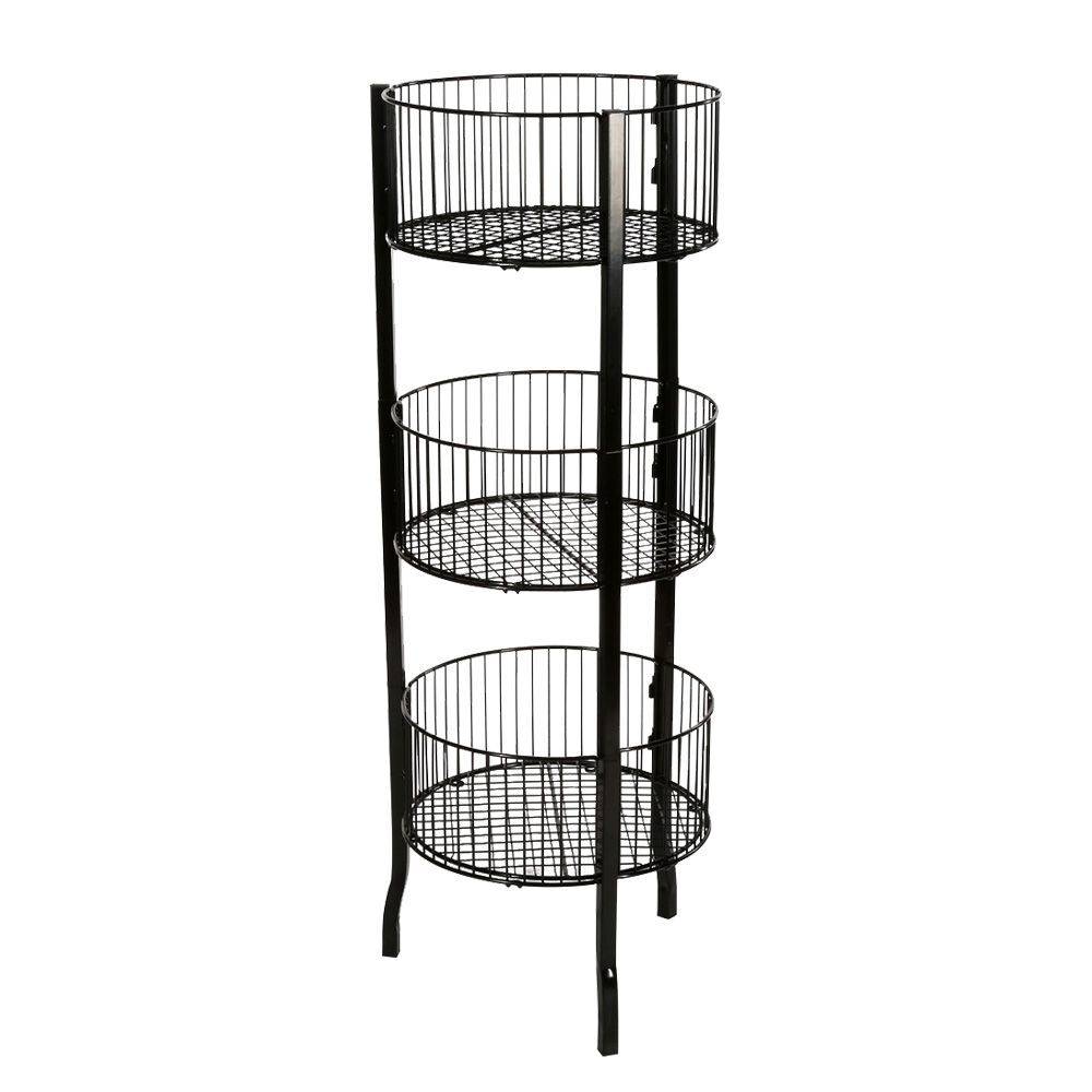 Specialty Store Services 3-Tier Circular Bin Display