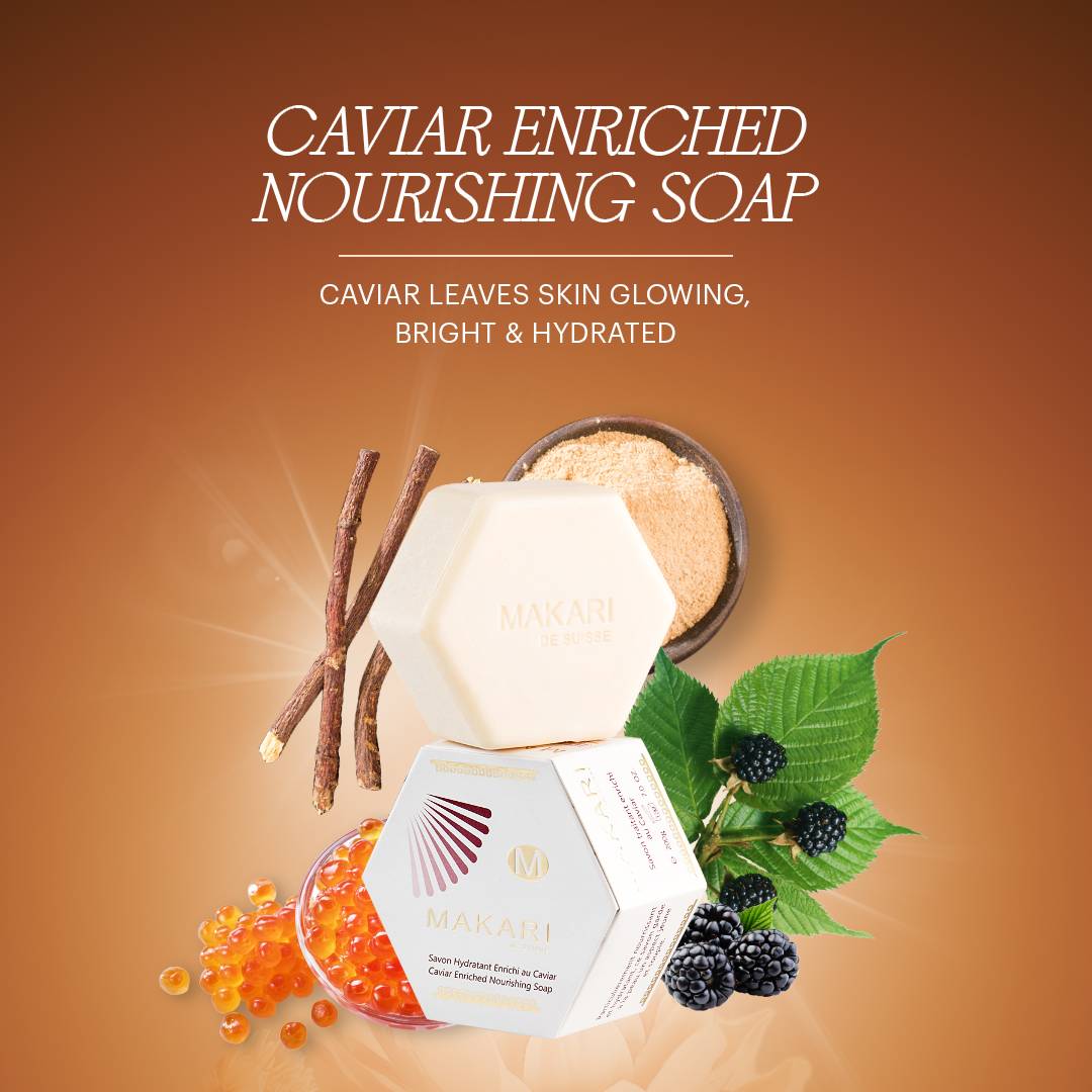 Makari De Suisse Caviar Enriched Nourishing Soap