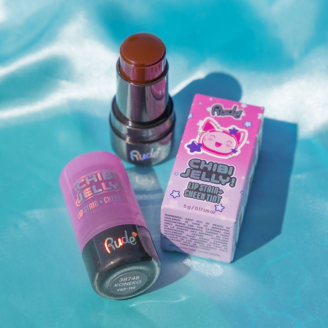 Rude Cosmetics Chibi Manga Collection Chibi Jelly! Lip Stain + Cheek Tint