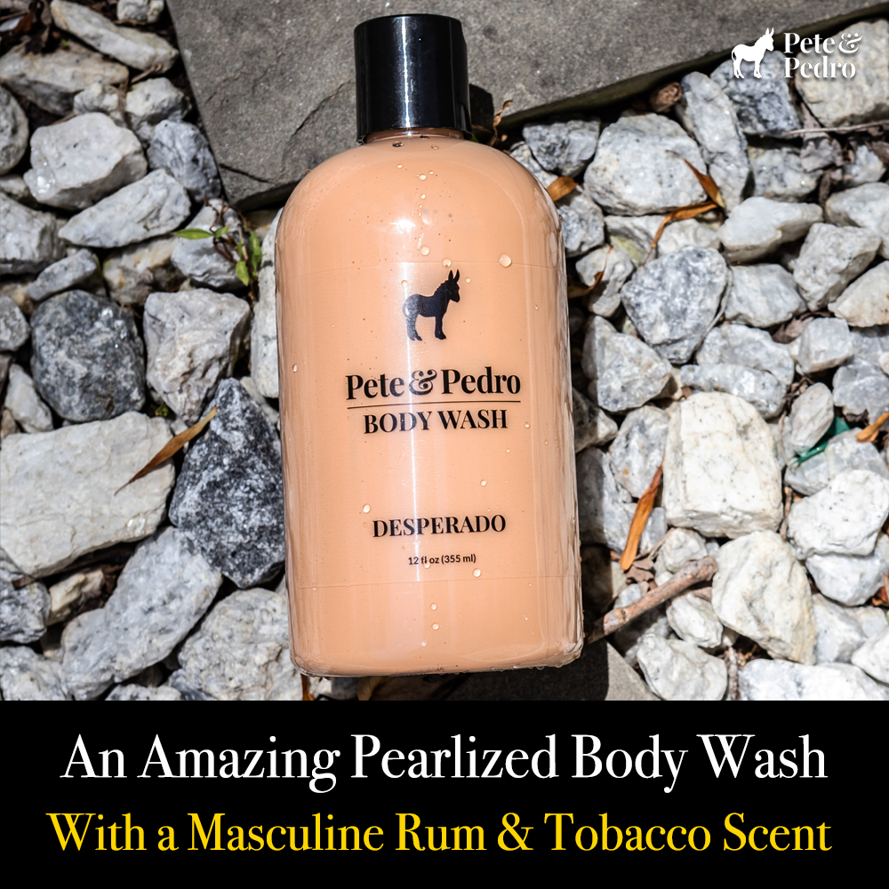 Pete & Pedro DESPERADO - Rum & Tobacco Body Wash 12oz