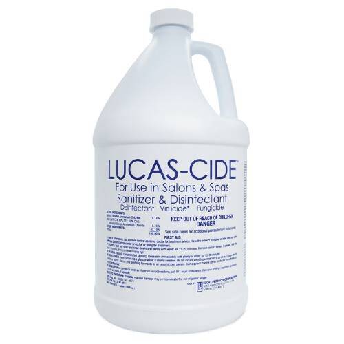 Lucas Products Lucas-Cide Sanitizer & Disinfectant Concentrate Blue Edition
