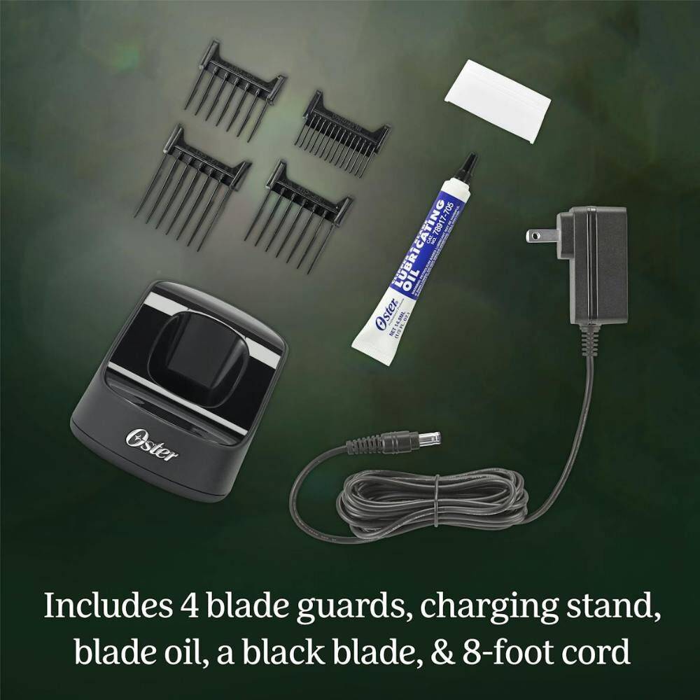 Oster Professional Cordless Fast Feed Clipper, Exclusive Series Black