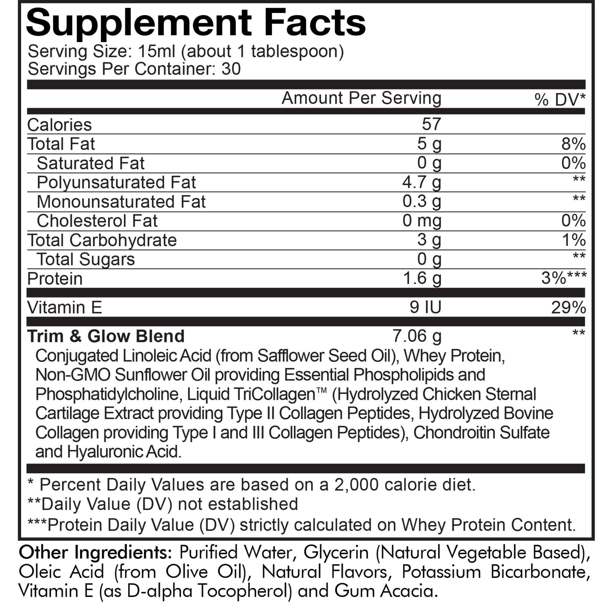 Codeage Liquid Collagen Trim & Glow Chocolate Flavor