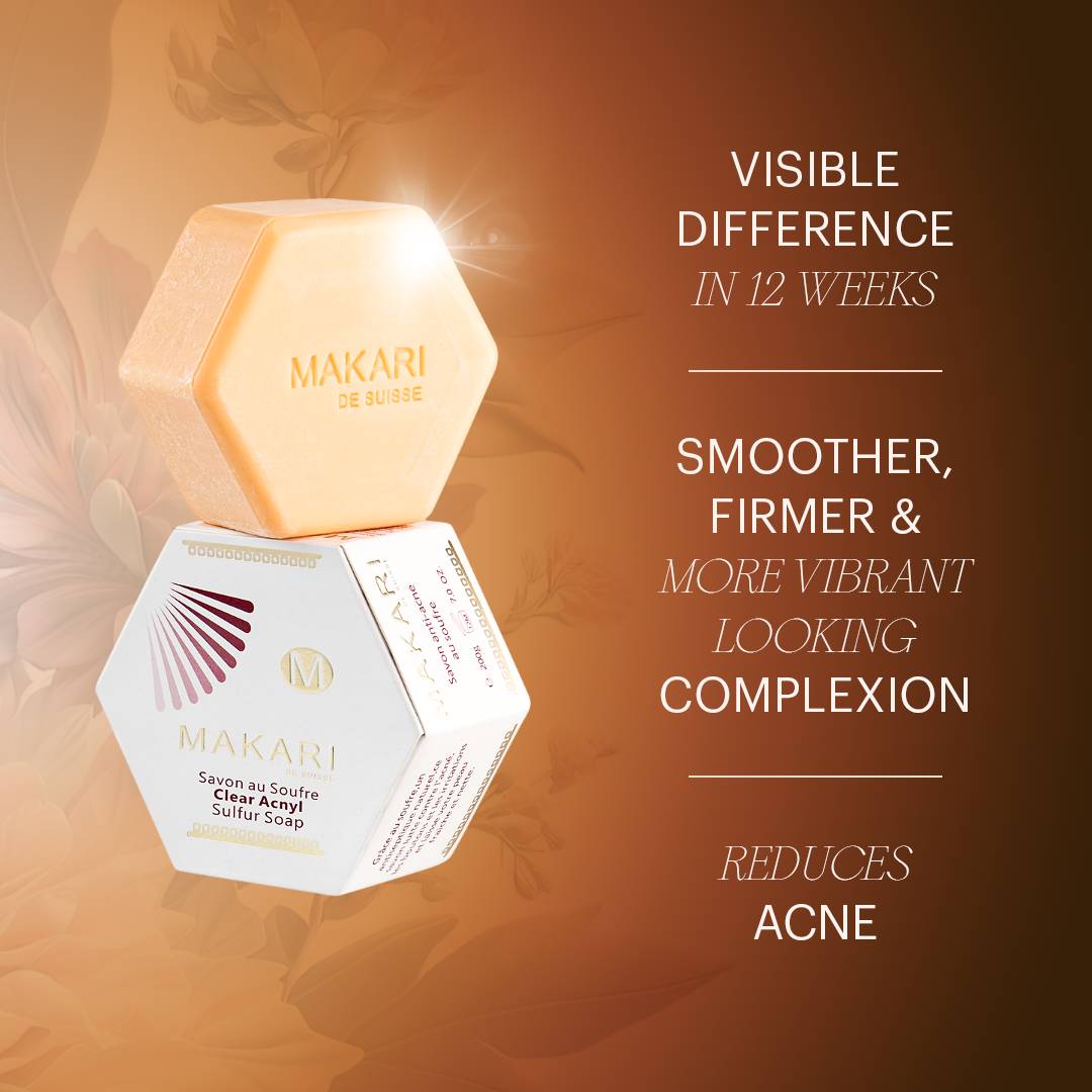 Makari De Suisse Clear Acnyl Sulfur Soap