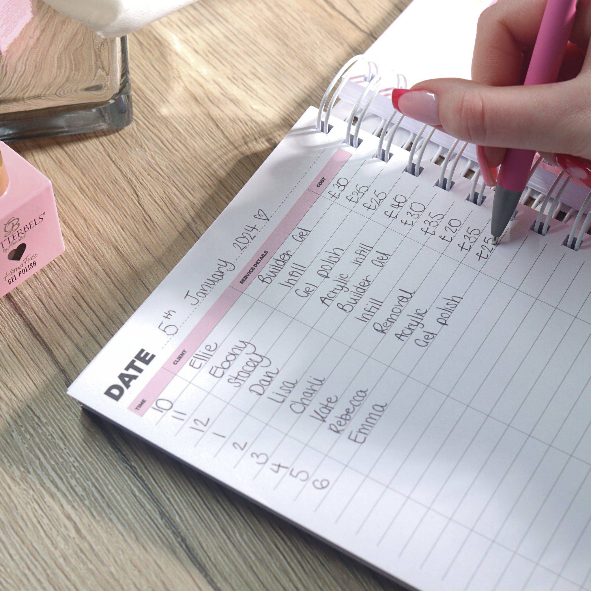 Glitterbels Diary & Accounts Planner