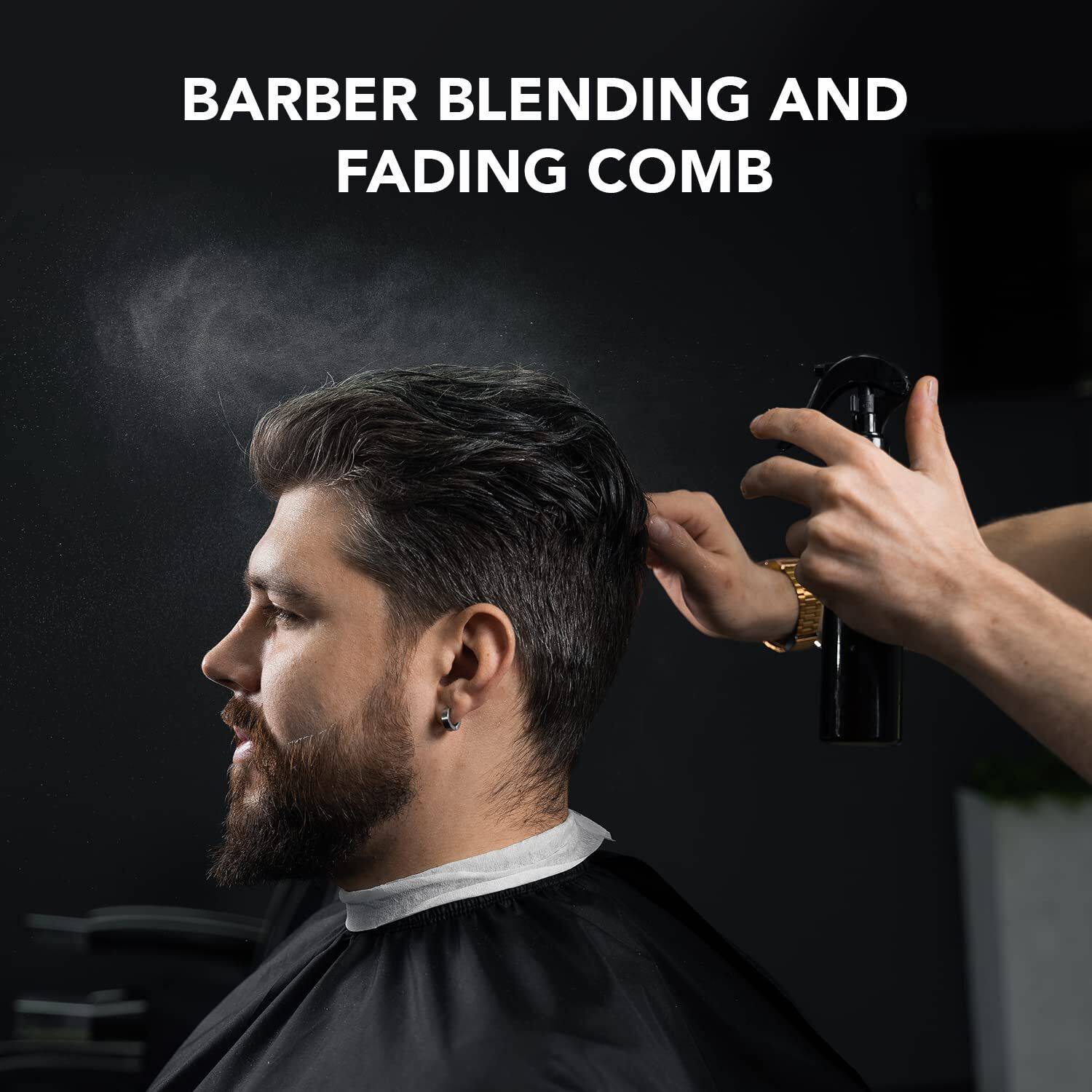 Gentlemen Republic Fade Comb for Fades, Blending and Men Hair Cuts